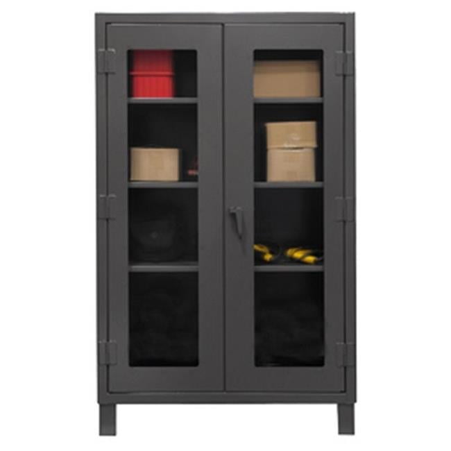 Durham HDCC244866-3S95 12 Gauge Recessed Door Style Lockable Clearview ...