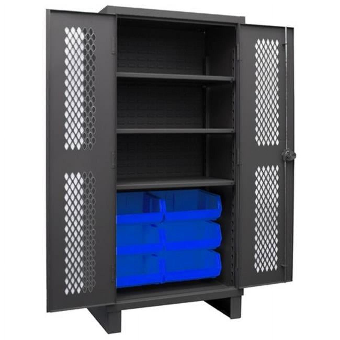 Durham HDCV36-6B-3S5295 12 Gauge Recessed Door Style Lockable ...