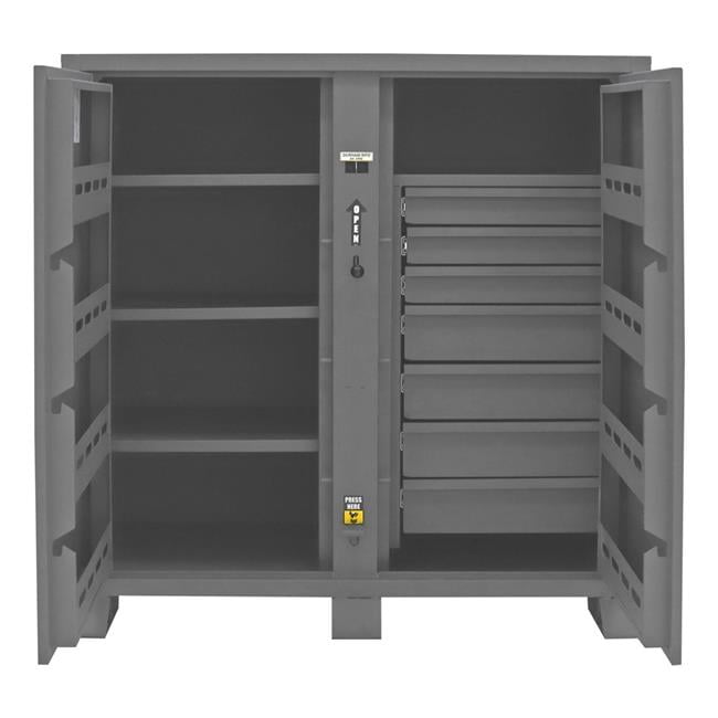 Durham JSC-306061-7DR-4S94T-D719 59 cu ft. 7 Drawers Jobsite Storage ...