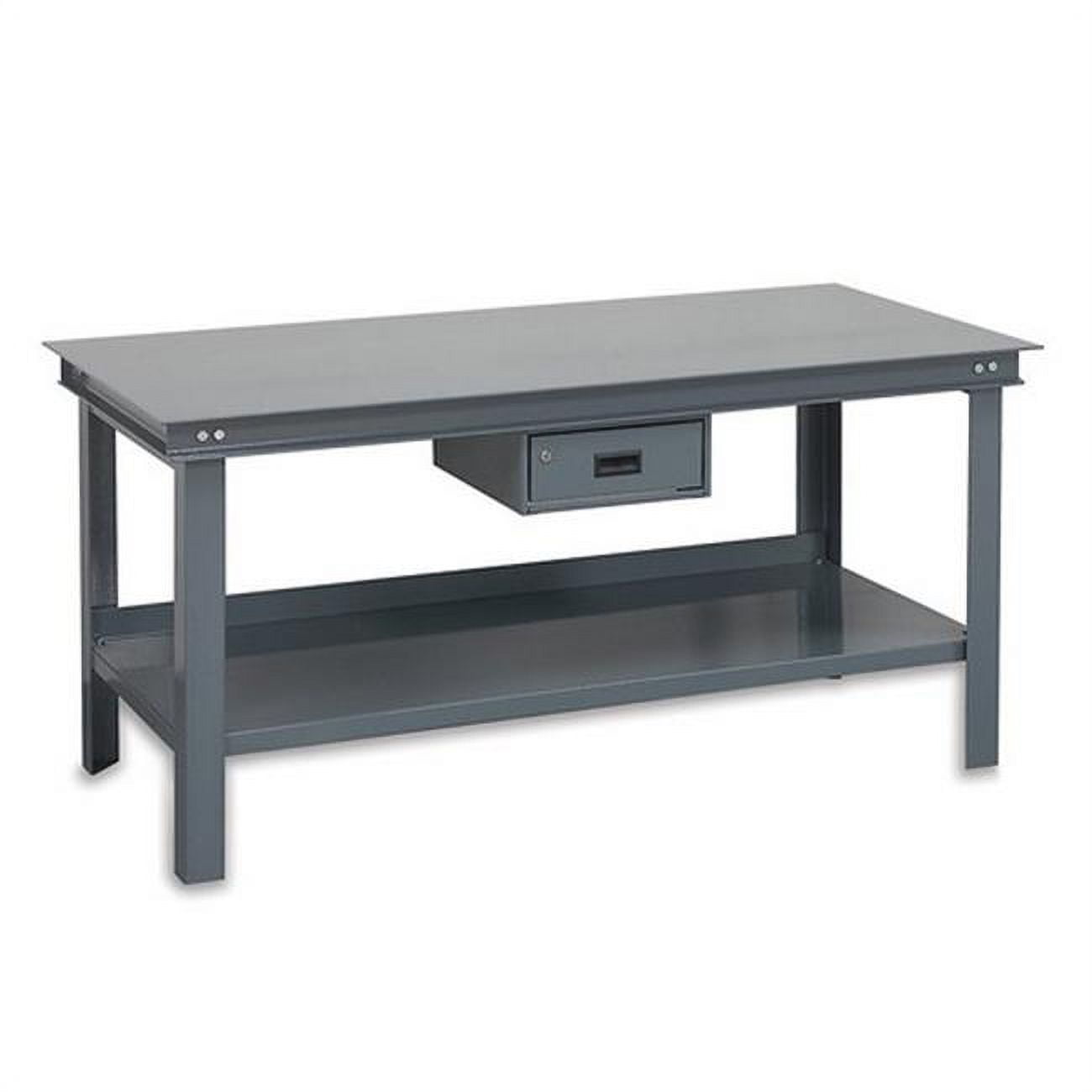 Durham No. 95 Super Heavy Duty Workbench with Drawer - Gray - Walmart.com