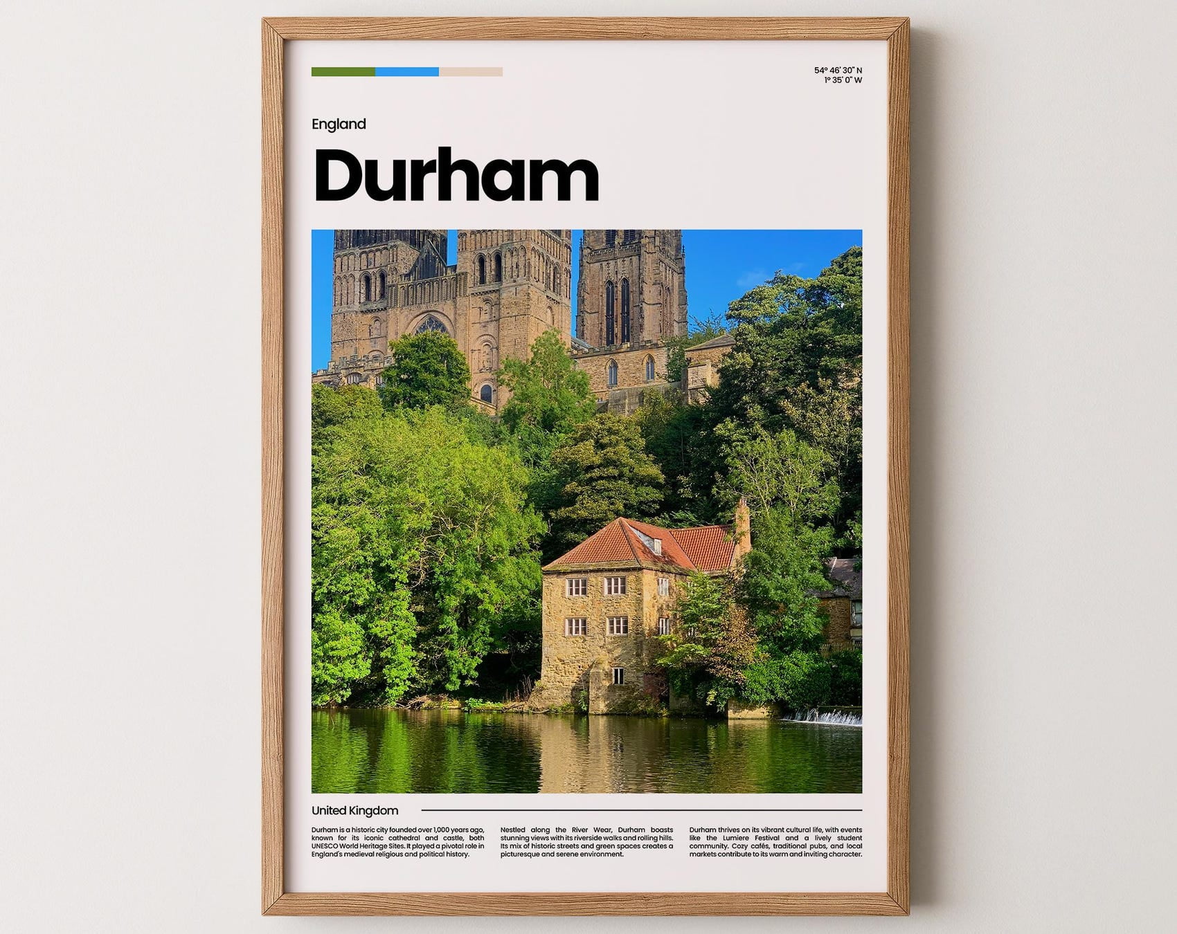 Durham Poster, Durham Print, Durham Photo, Durham Art, England Poster ...