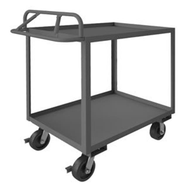 Durham RSCE-2436-2-3.6K-95 37 in. Rolling Service Cart, Gray - 3600 lbs ...