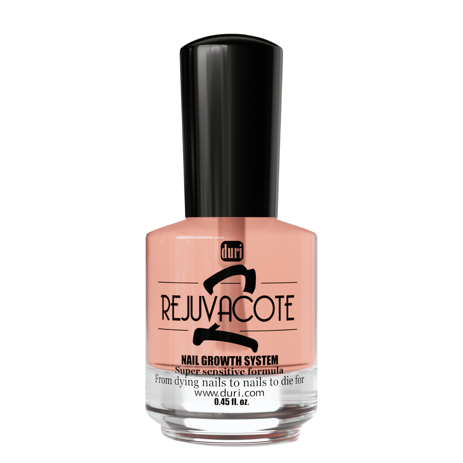 Duri Rejuvacote 2 Nail Growth, Calcium Strengthener, Base/Top Coat - 0. ...