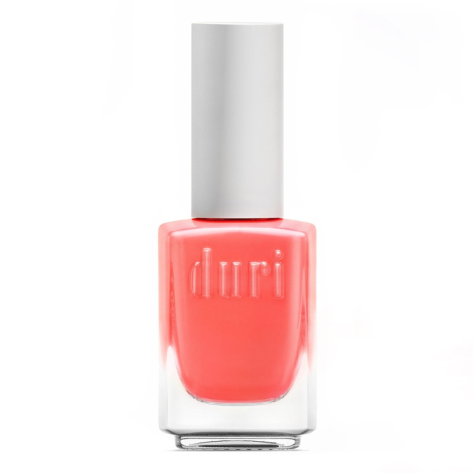 Duri Nail Polish, 152N Venom, Neon Coral Pink, Matte Finish, 0.45 FL OZ ...