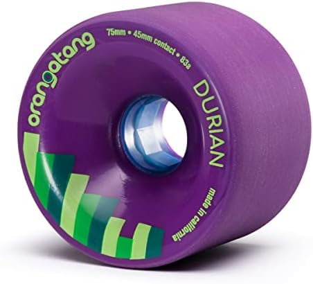 Durian 75 mm Freeride Longboard Skateboard Wheels (Set of 4) - Walmart.com