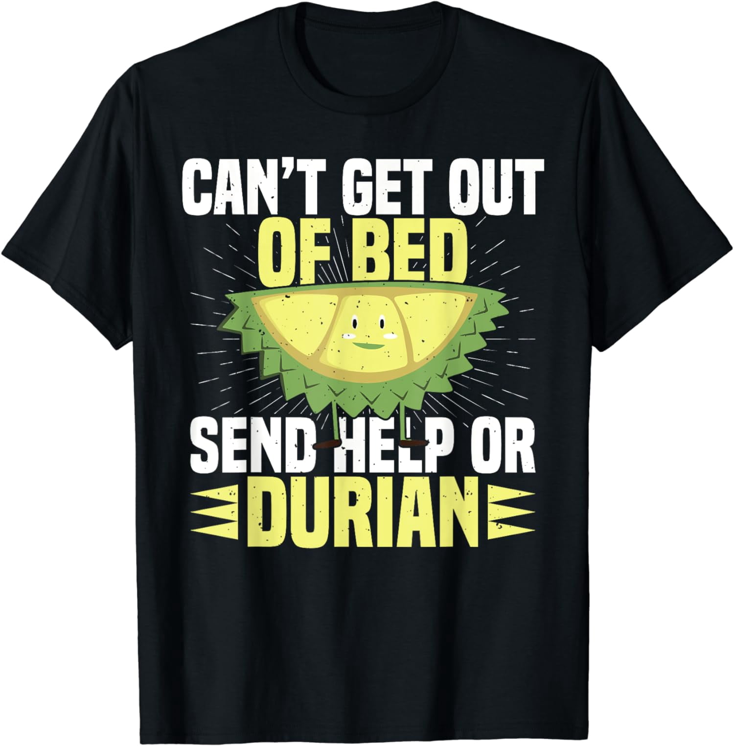 Durian Food Fruit Lover Tropical Durian Chips Durian T-Shirt - Walmart.com