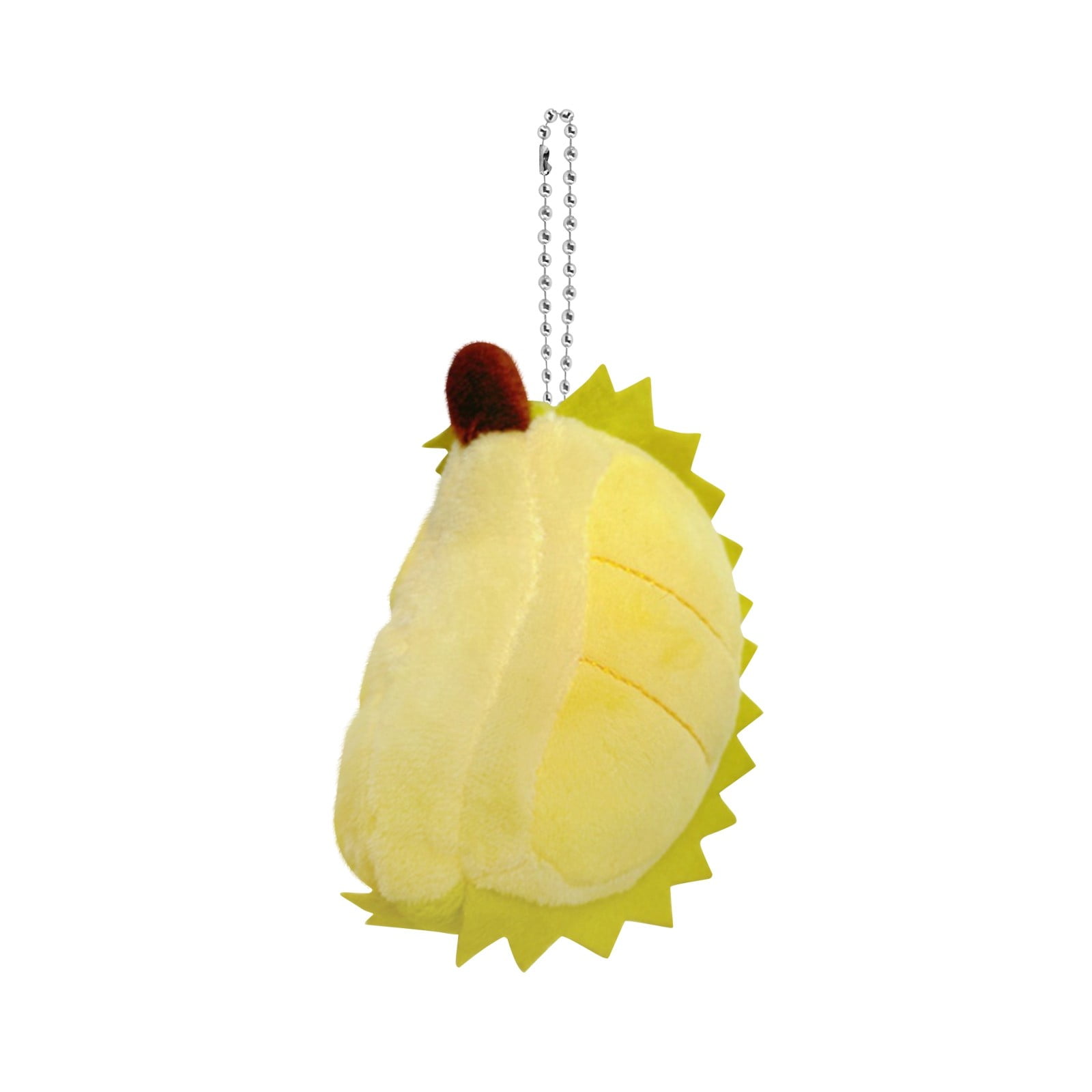 Durian Fruit Plush Keychain Toy Soft, Realistic, Miniature Novelty Gift ...
