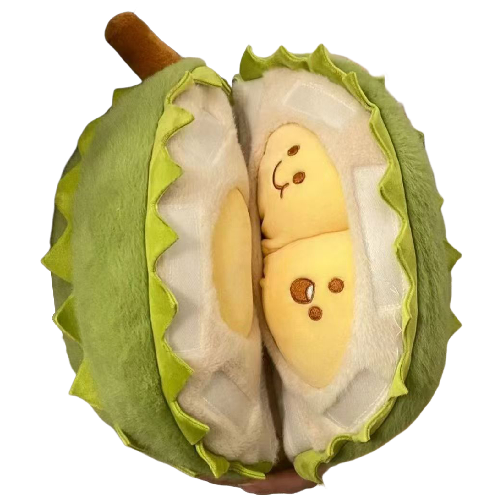 Durian Plush ToyCreative Detachable Fruit ToyRelaxation Toy Cute ...