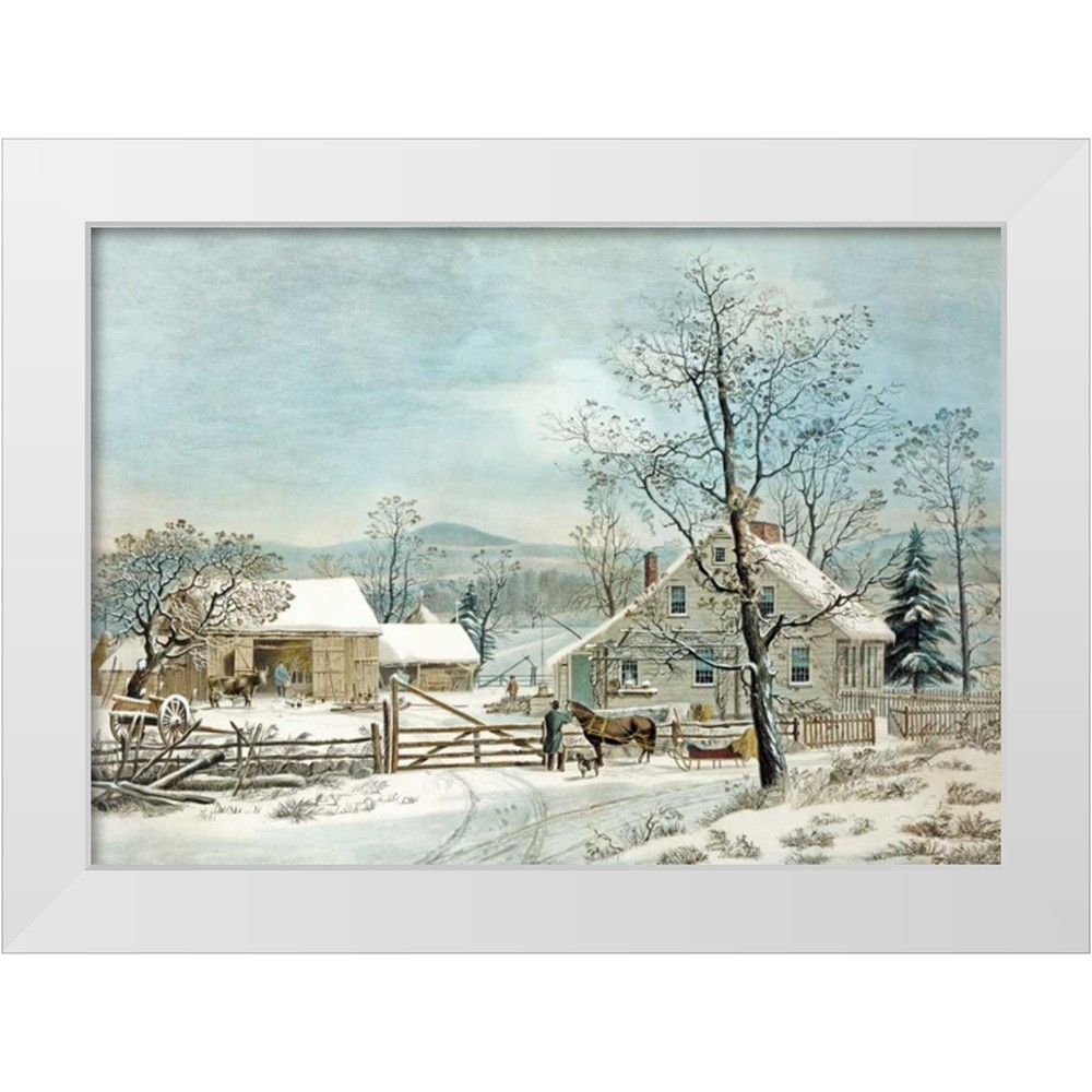 Durie, GH 14x11 White Modern Wood Framed Museum Art Print Titled - New ...