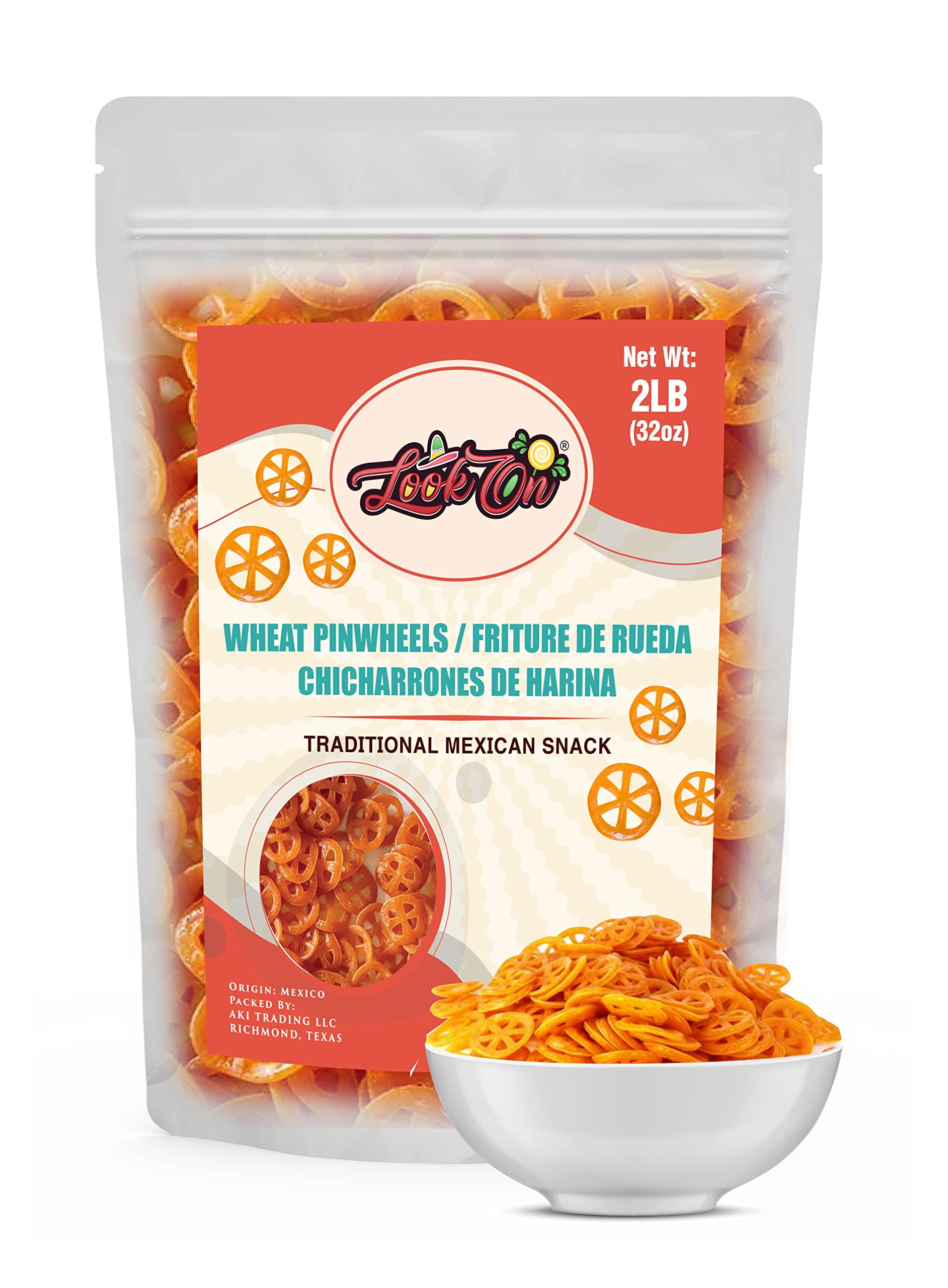 Duritos (Duros) 2LB - BDF32 Wheat Pinwheels Snacks - Fritura De Rueda ...