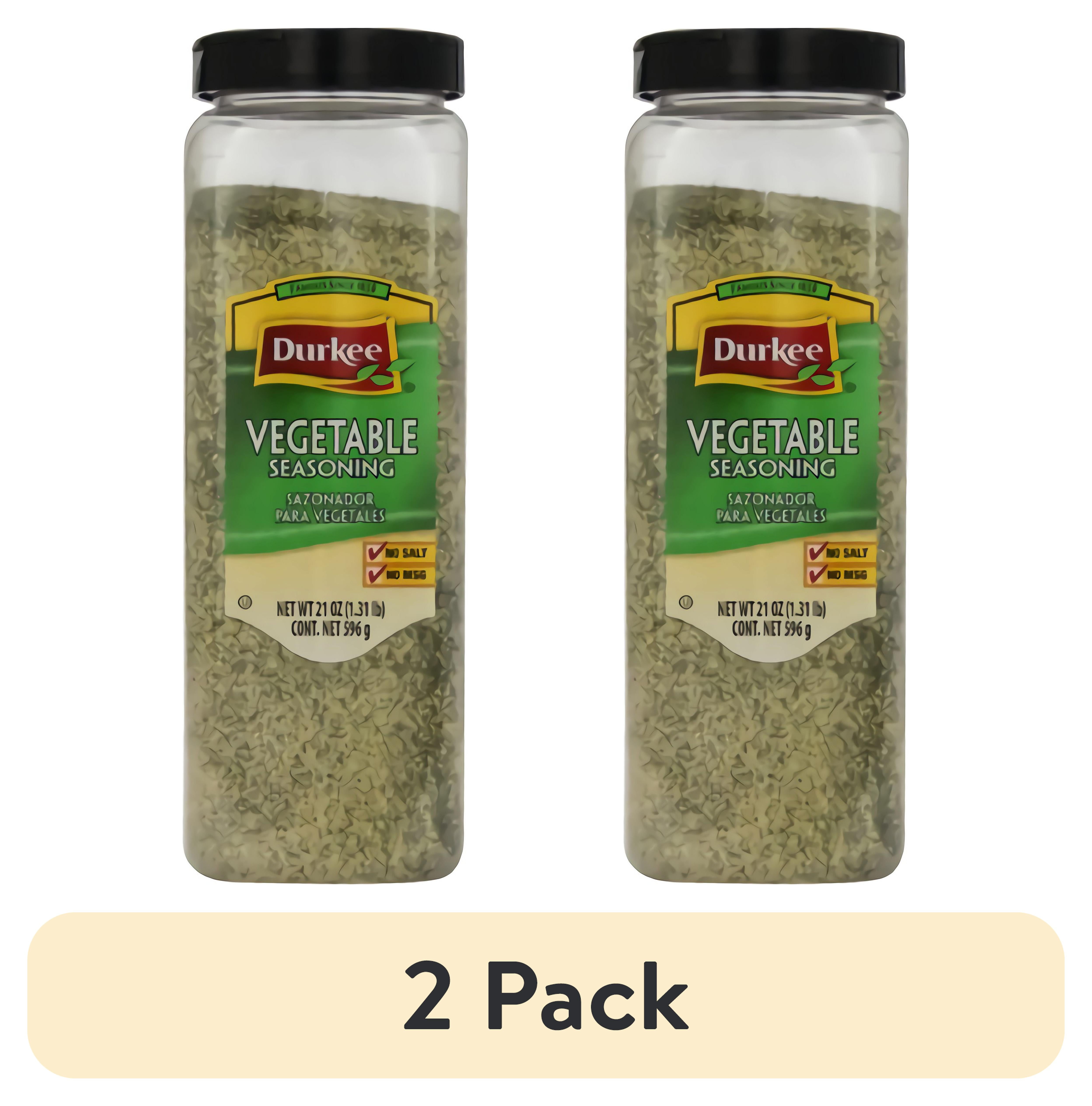 (2 pack) Durkee 100% Salt Free Vegetable Seasoning, 21 Ounce - Walmart.com
