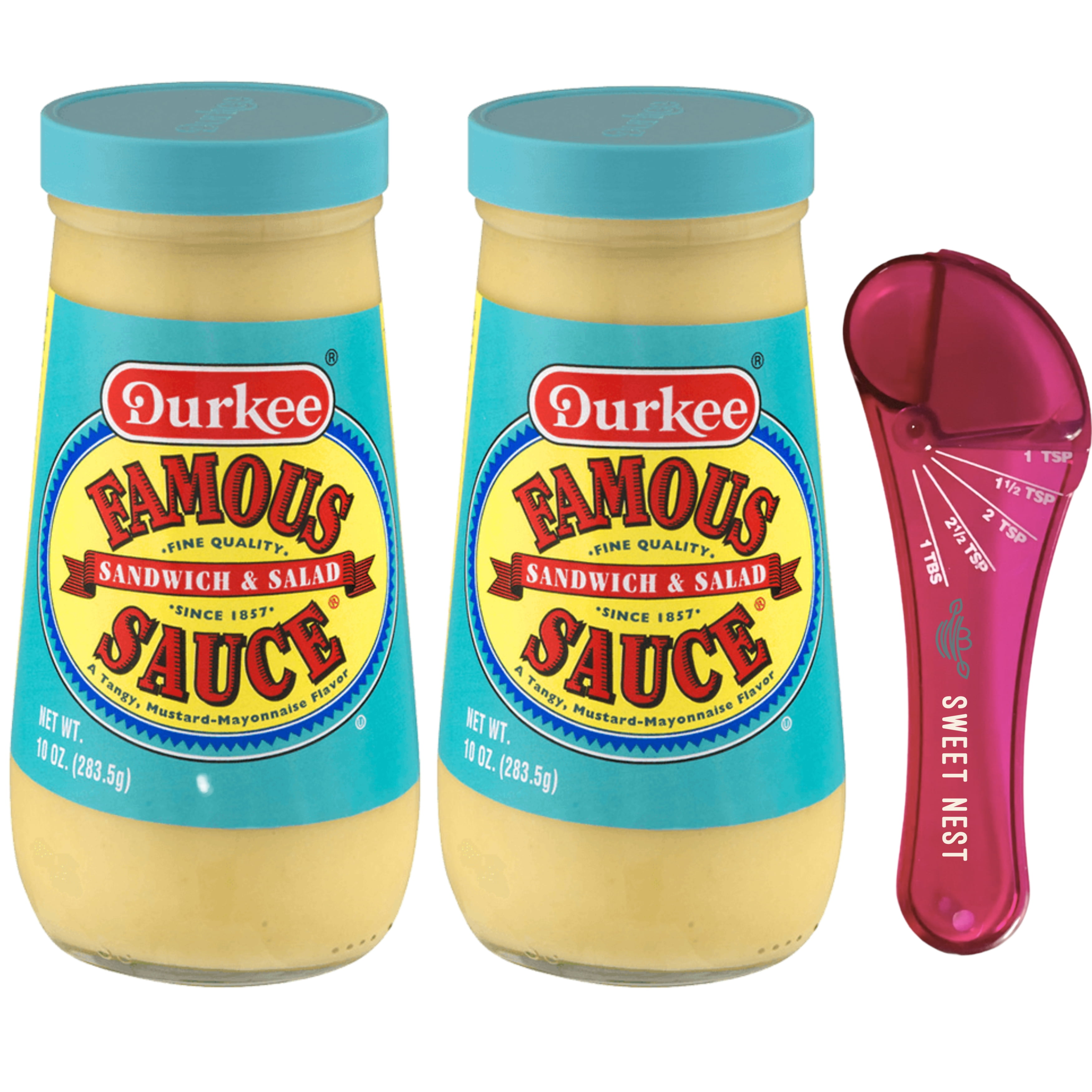 Durkee Famous Sandwich & Salad Sauce, 12 oz (2 Pack) with Sweet Nest ...