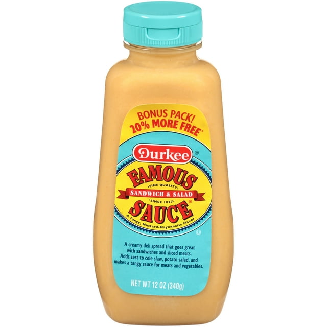 Durkee Famous Sandwich & Salad Sauce, 12 oz - Walmart.com