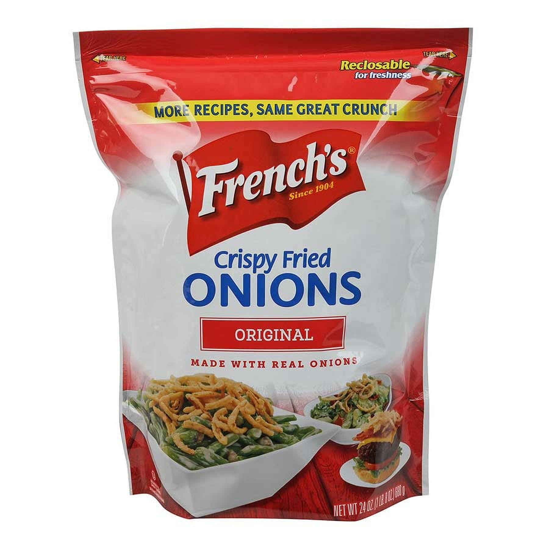 Durkee / French's - Fried Onions - The Original Rings - 24 Ounces (Pack ...