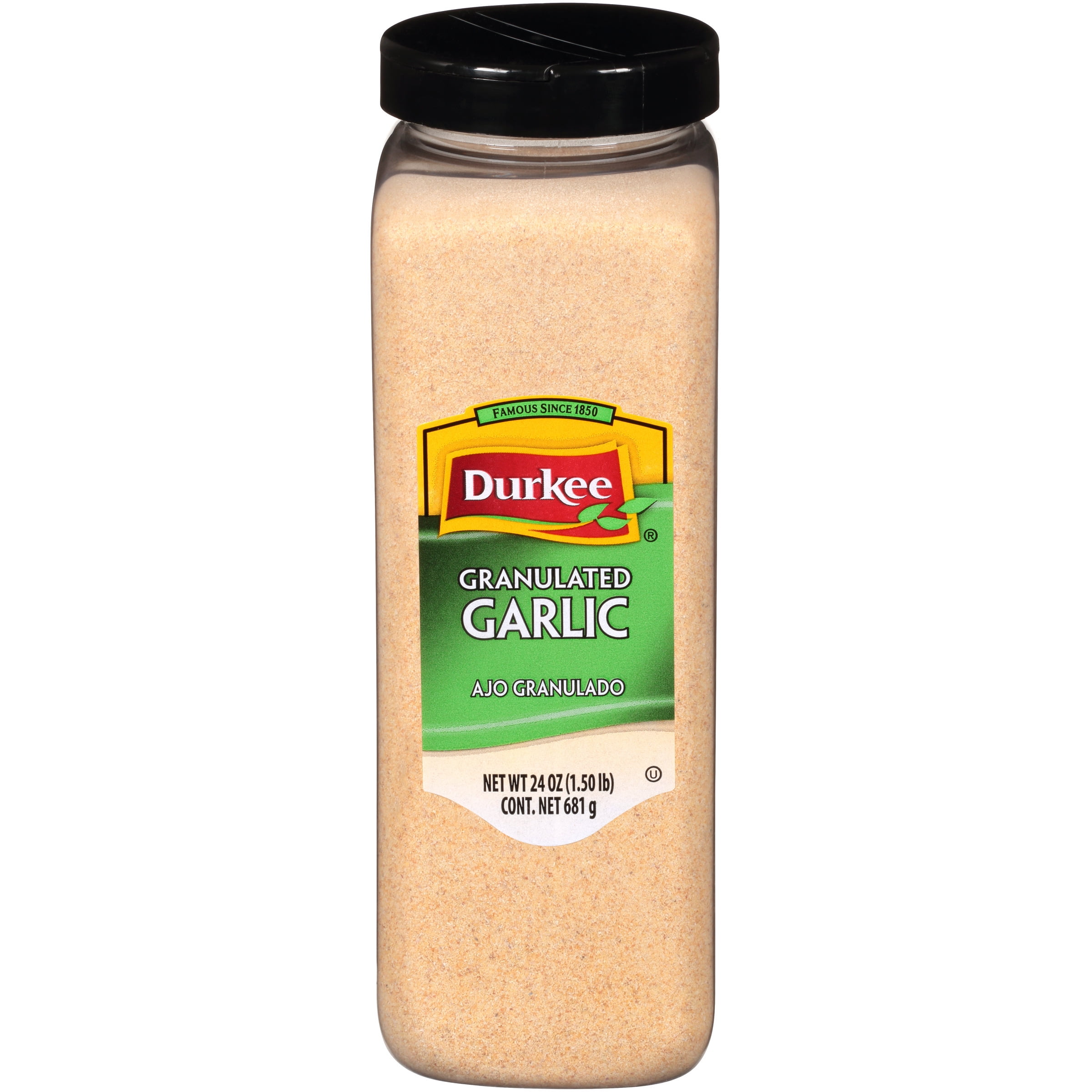 Durkee Granulated Garlic, Coarse Powder, 24 oz Shaker, Toasted Garlic ...