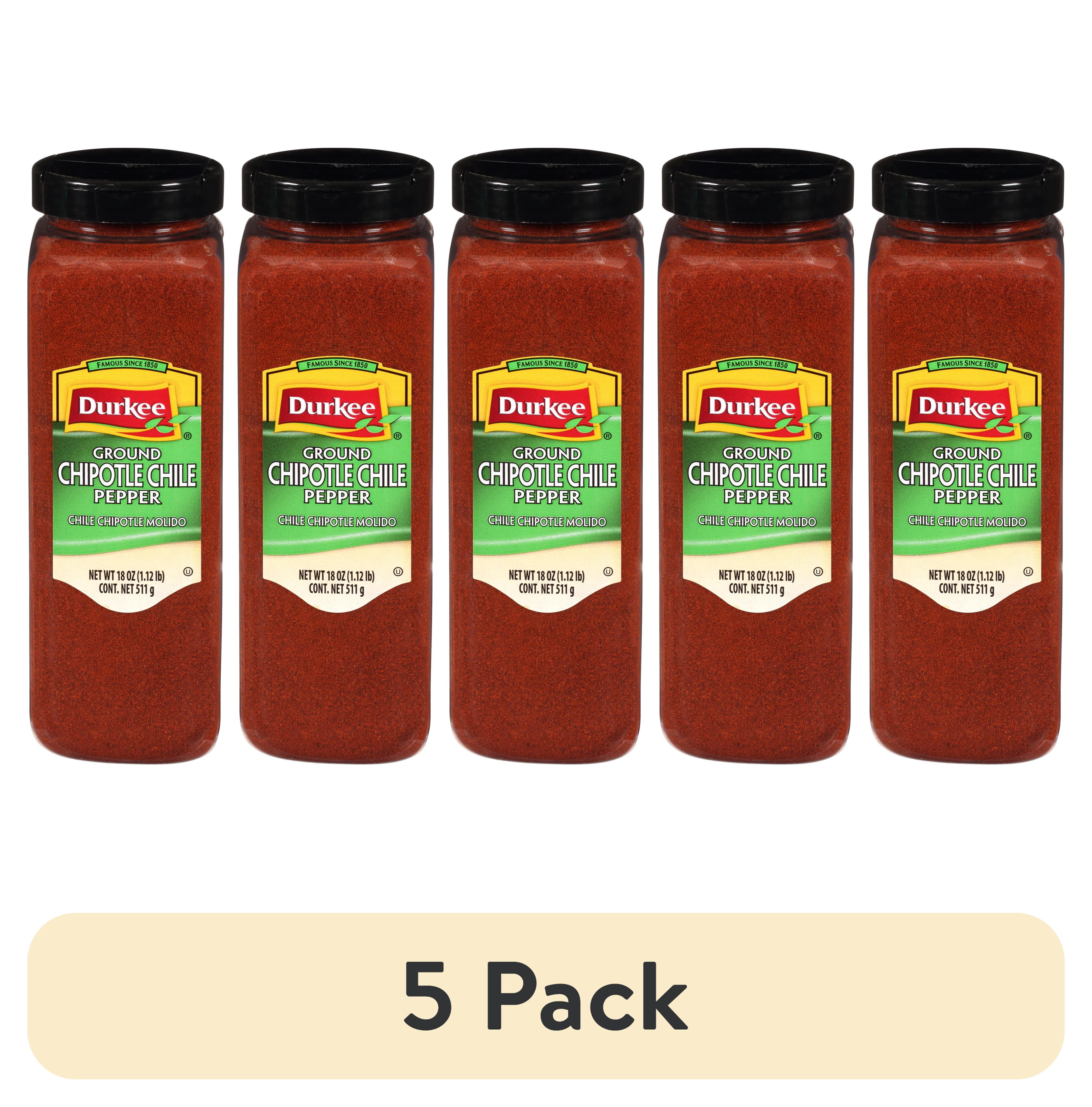 (5 pack) Durkee® Ground Chipotle Chile Pepper 18 oz. Shaker - Walmart.com