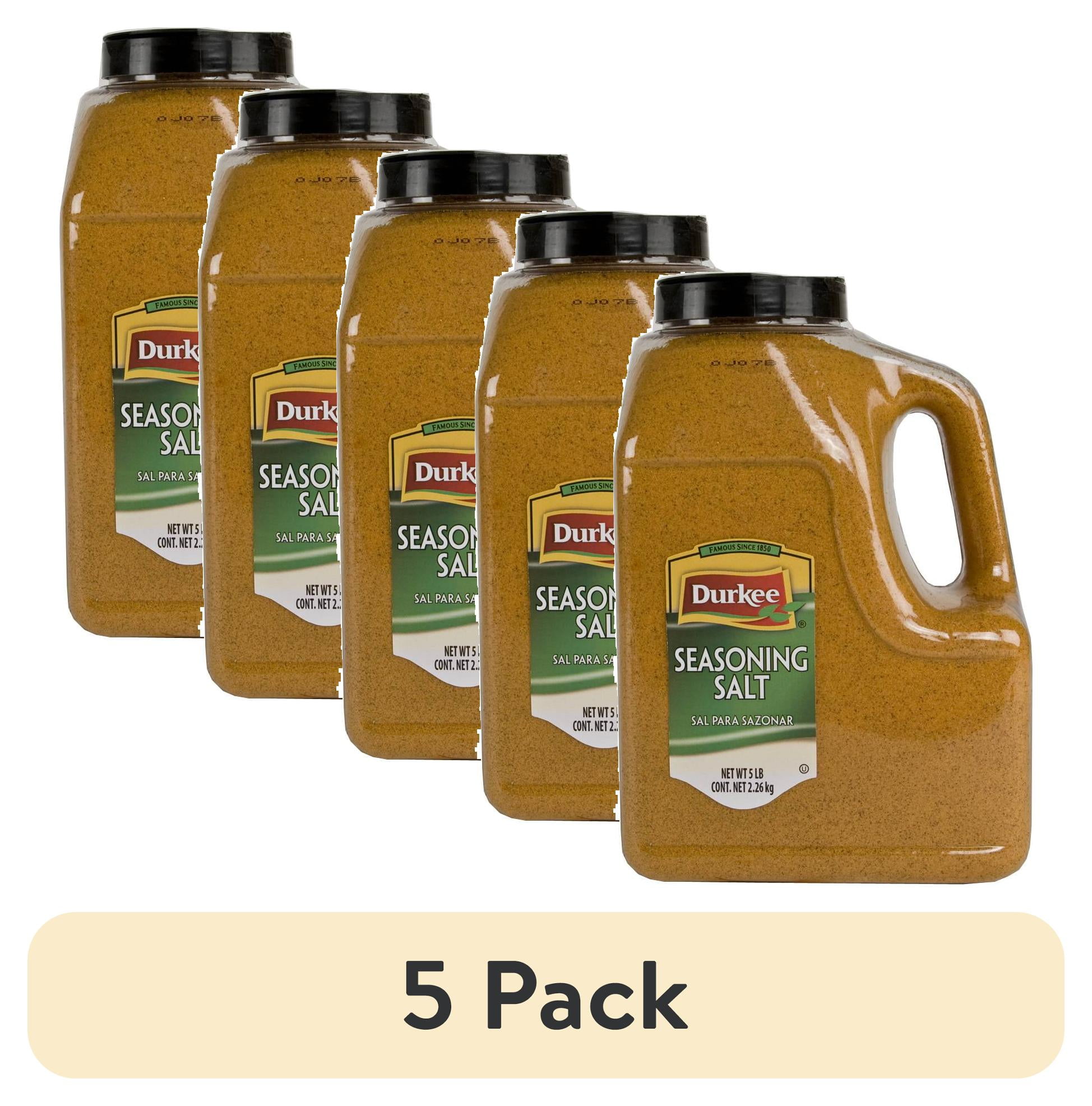 (5 pack) Durkee Super Chef Seasoning Salt, 5-Pound - Walmart.com