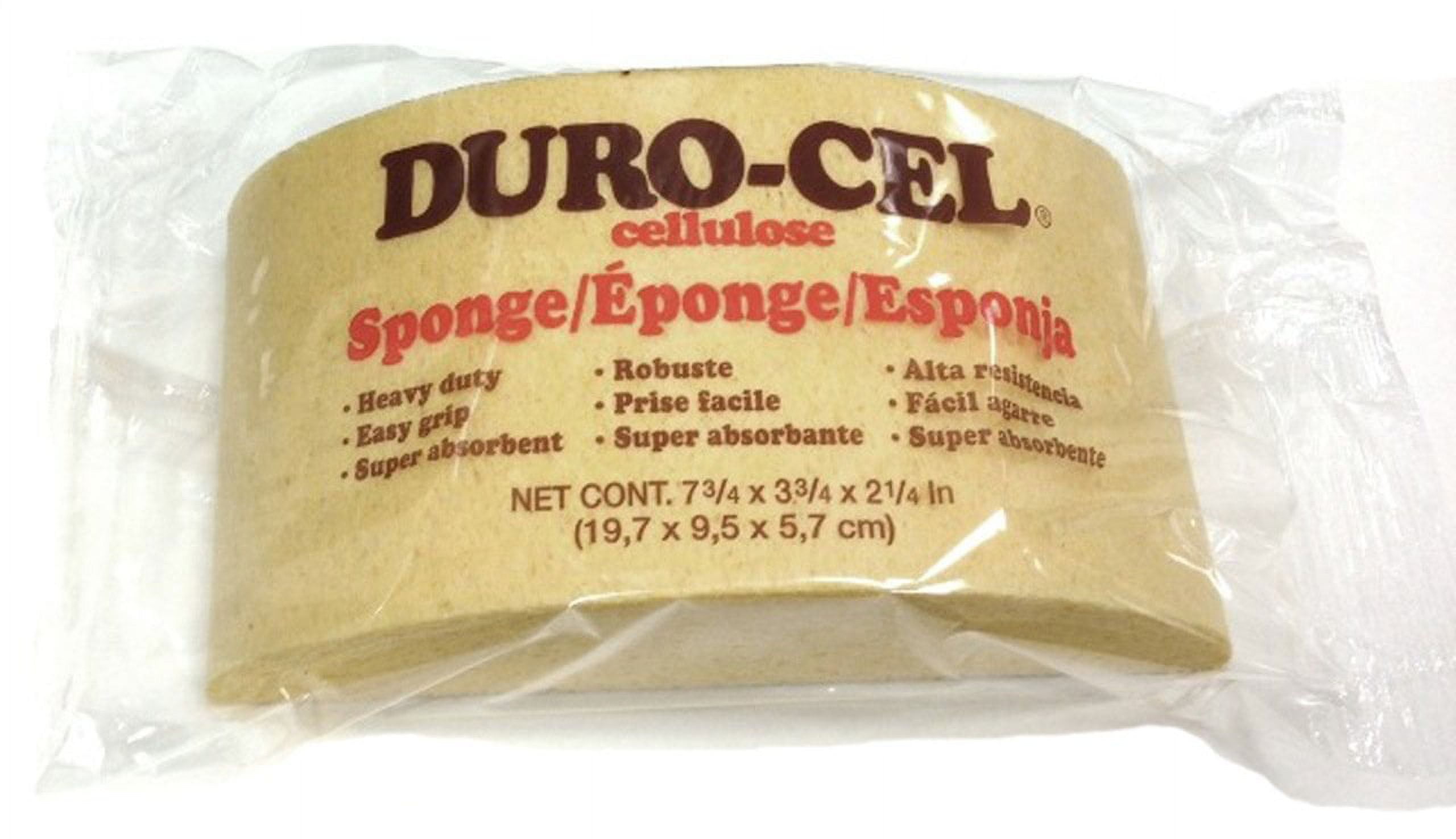 Duro-Cel 03085 Turtleback Sponge, 7-3/4 in L, 3-3/4 in W, 2-1/8 in ...