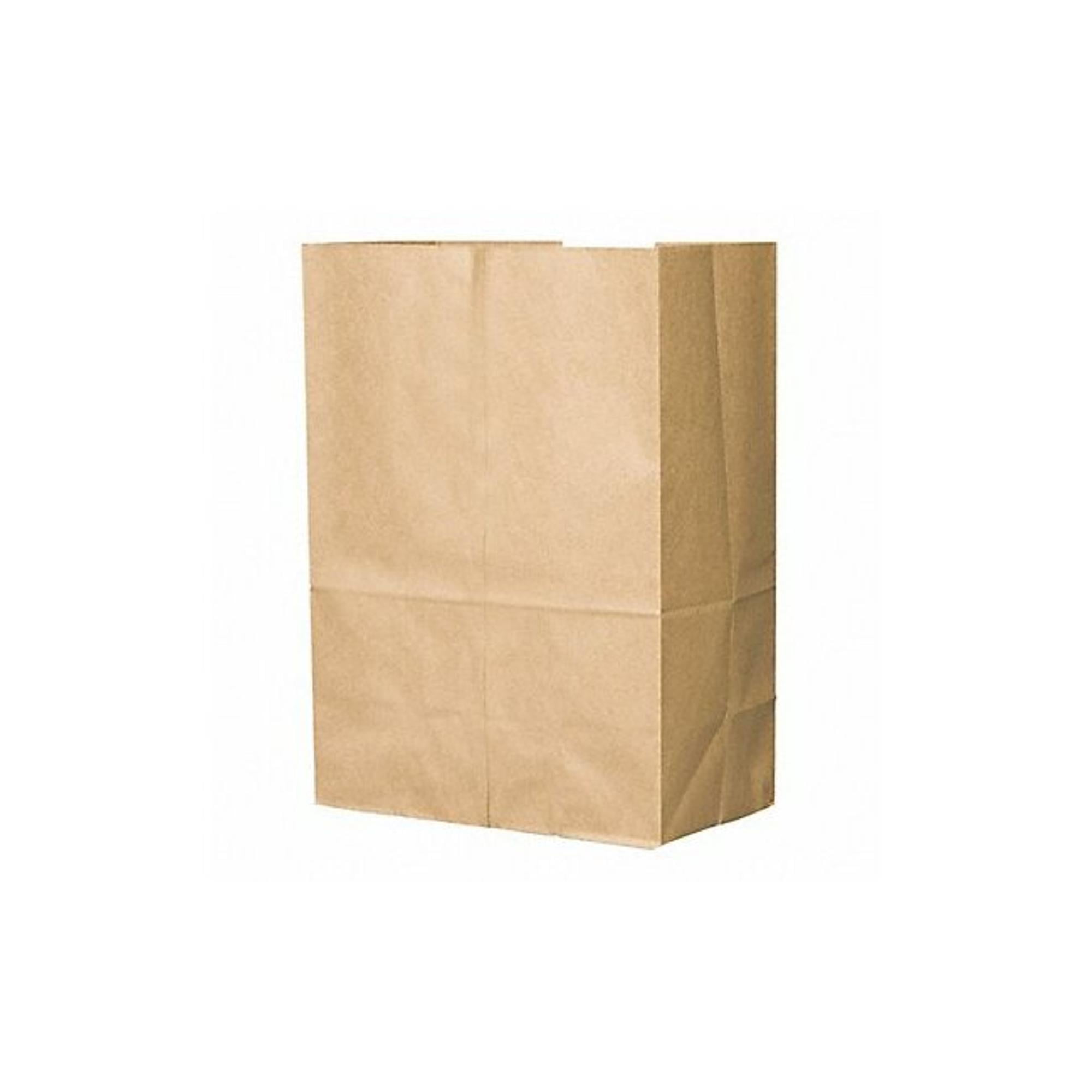 Duro Gusset Fold Top Paper Bags, Brown, 500 Ct - Walmart.com