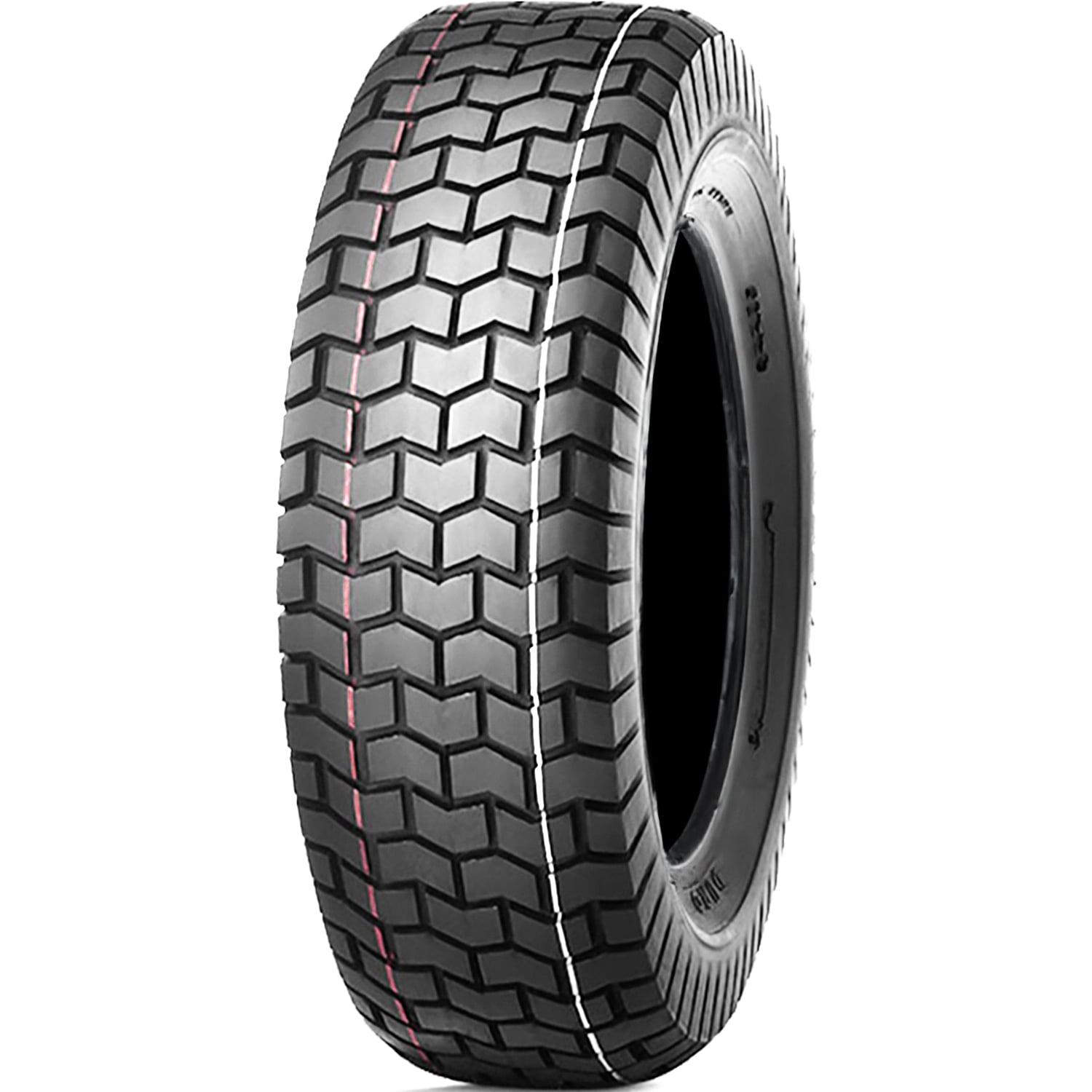 Duro HF224 Chevron 18X8.50-8 Load 4 Ply Lawn Mower & Garden Tire ...