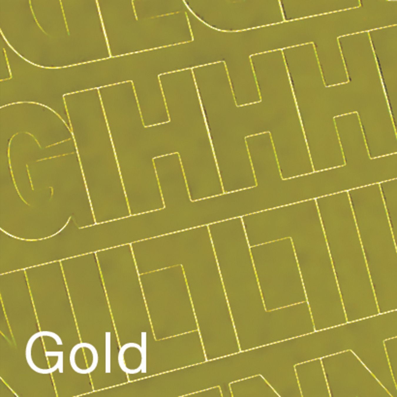 Duro Permanent Adhesive Vinyl Letters & Numbers 2" 167/Pkg-Gold ...