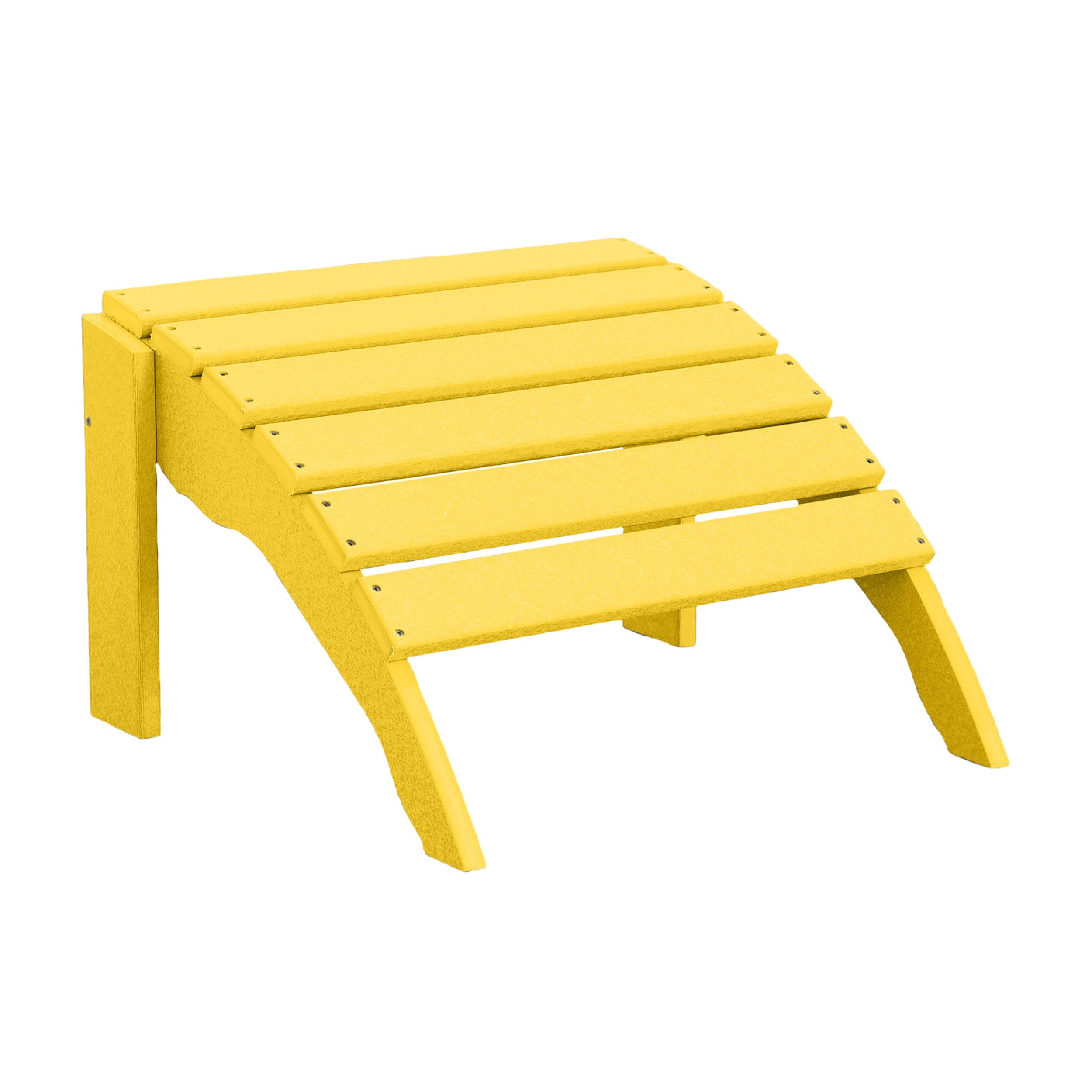 DuroGreen Adirondack Chair Ottoman Made With All-Weather Tangentwood ...