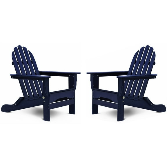 DuroGreen Folding Adirondack Chairs Made With All-Weather Tangent ...