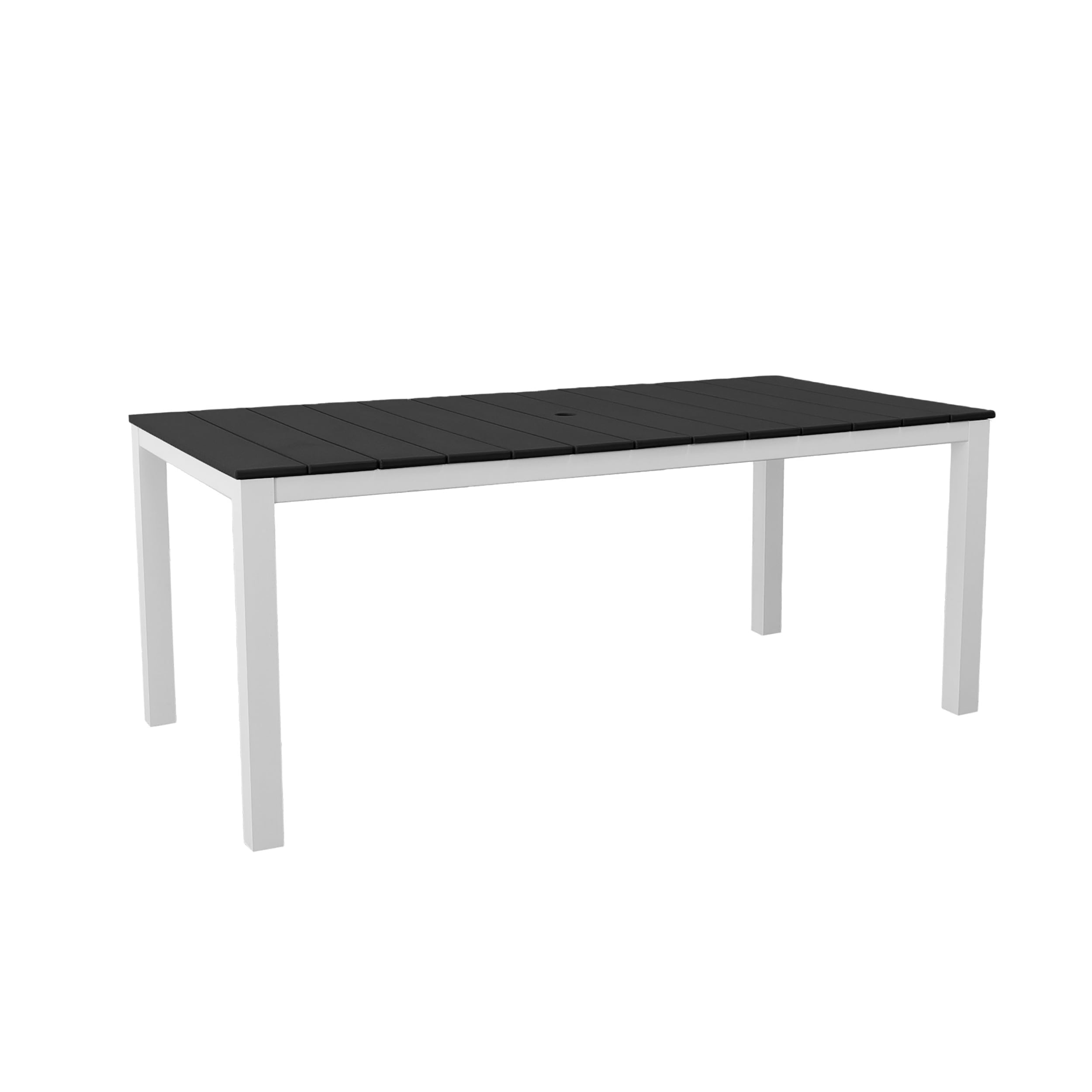 DuroGreen Park City 72" Rectangular Dining Table Made With All-Weather ...
