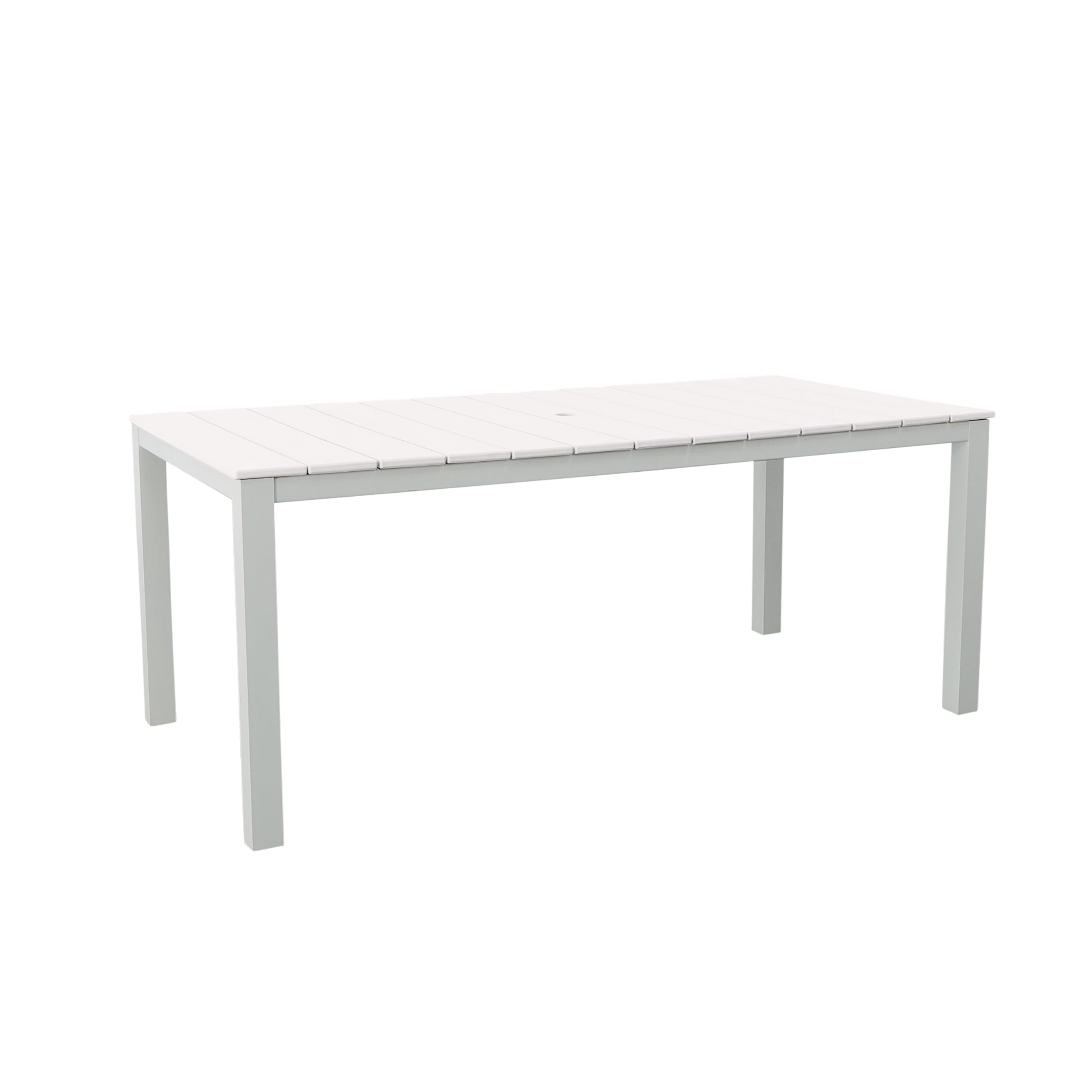 DuroGreen Park City 72" Rectangular Dining Table Made With All-Weather ...