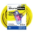 DuroMax XPC10100C 100-Foot 10 Gauge Triple Tap Extension Power Cord ...