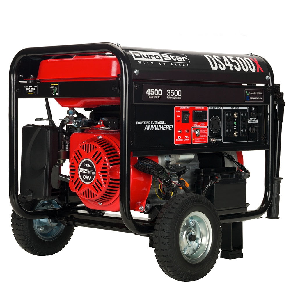DuroStar DS4500X 4,500W/3,500W 210cc Electric Start Portable, Perfect ...