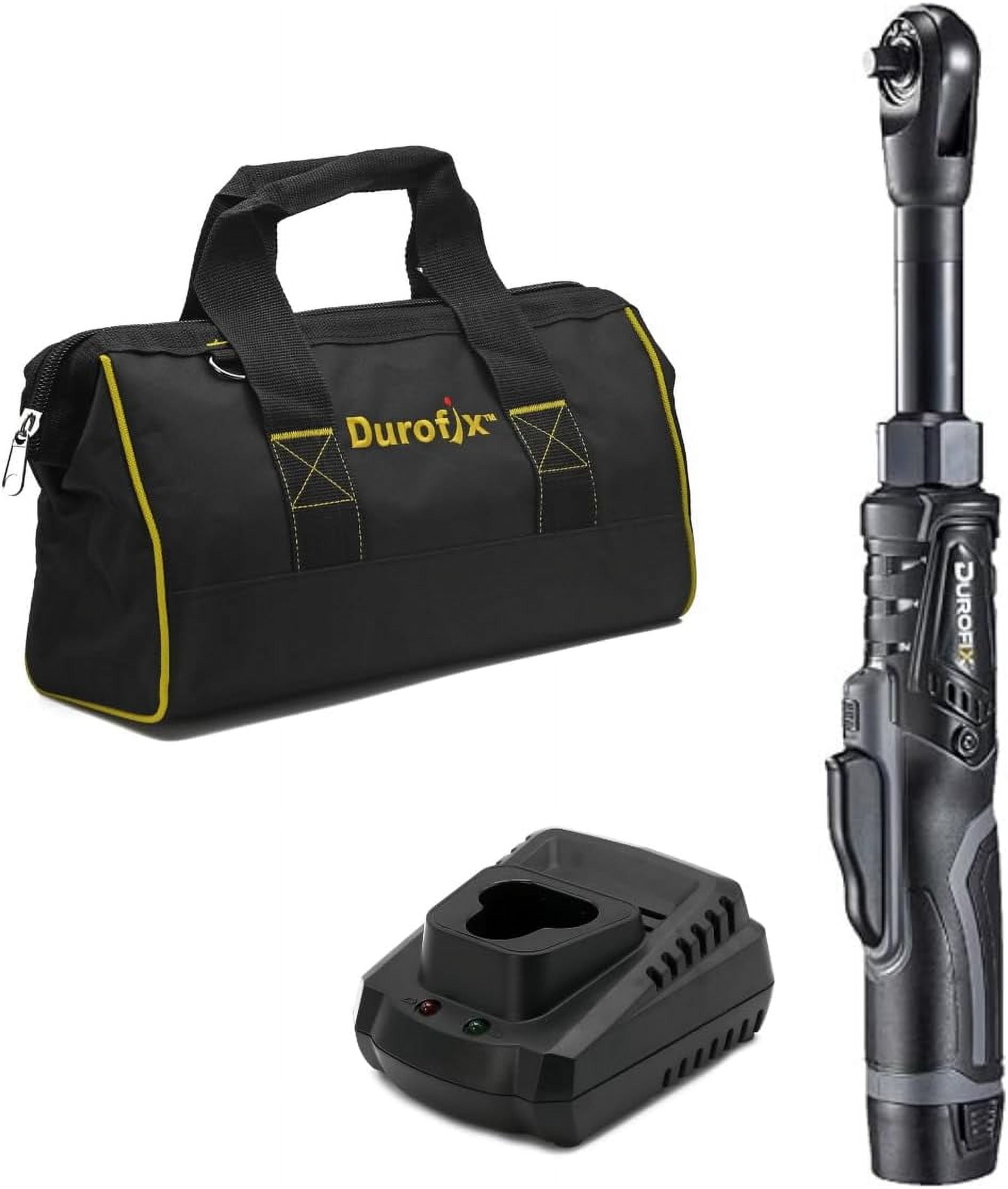 Durofix G12 Series RW1221-2PG 1/4" Brushless Extended Cordless Ratchet ...