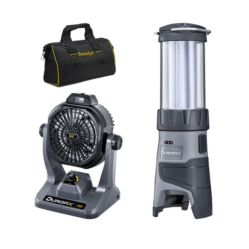 Durofix G12 Series RZ1290-2-K11 12V Cordless 270CFM Portable Jobsite ...