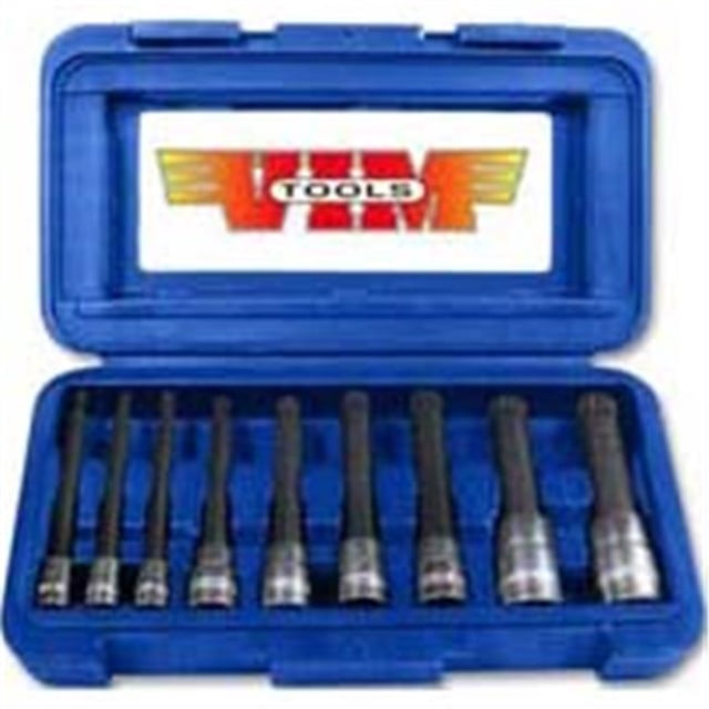 Durston Mfg VMXZN400 9 Piece Long Triple Square 12 Point Bit Set ...