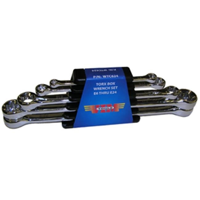 VIM Hand Tools WTC624 5 Pc. Torx Box Wrench Set VIM-WTC624 - Walmart.com