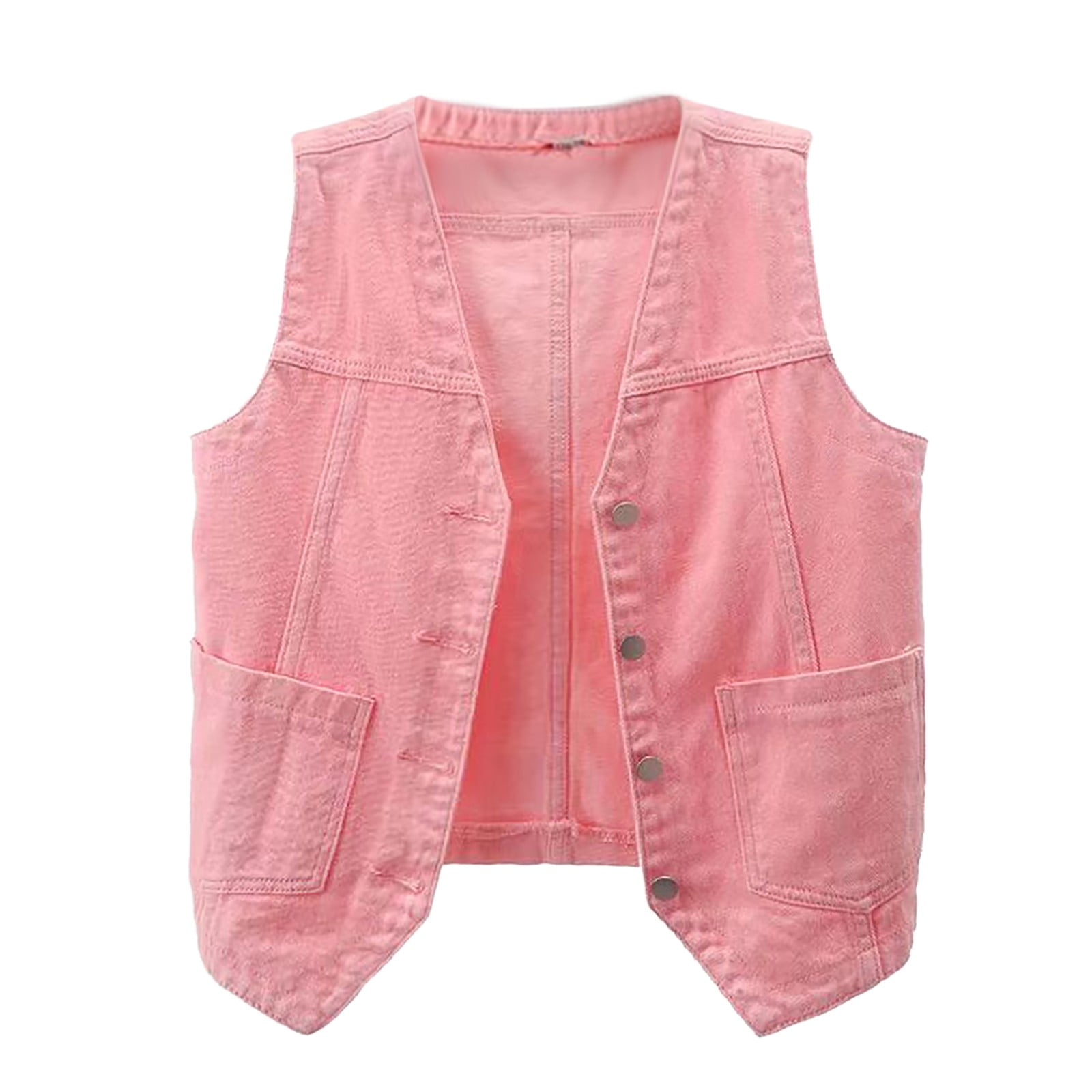 Durtebeua Denim Jacket for Women Oversized Jean Shirt Jackets Boyfriend ...