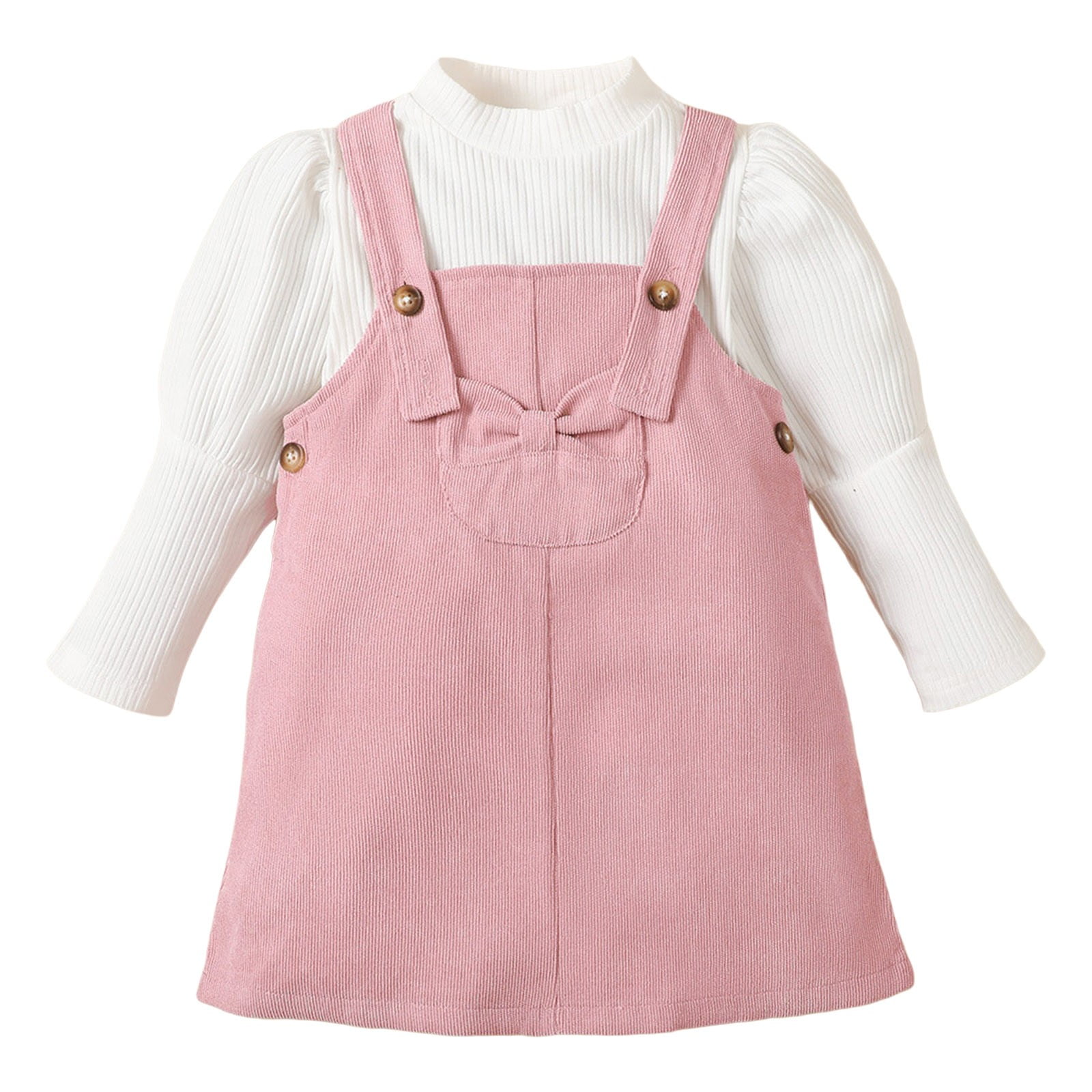 Durtebeua Kids Girl Clothes Little Girl Outfits Long Sleeve Tops Skirt ...