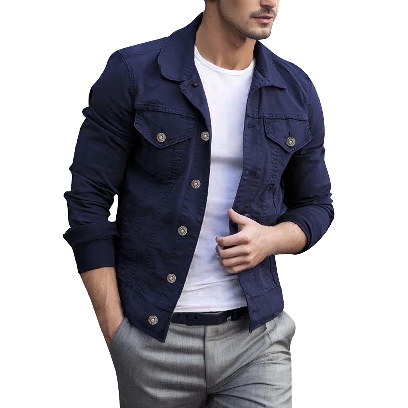 Durtebeua Long Sleeve Leather Short Jacket Casual able Thick Leather ...