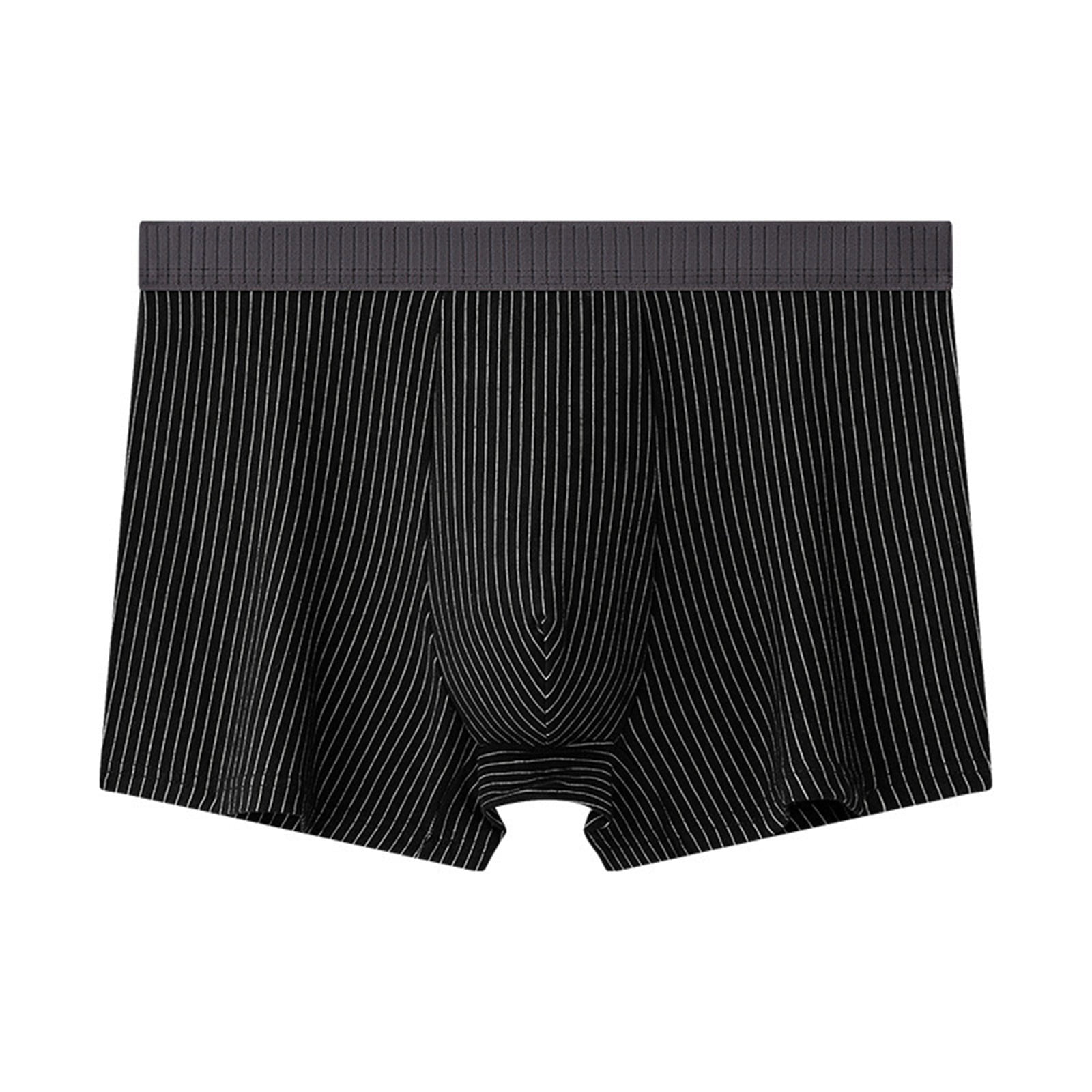 Durtebeua Men'S Boxer Briefs With Pouch Long Men's No Ride Up Boxer ...