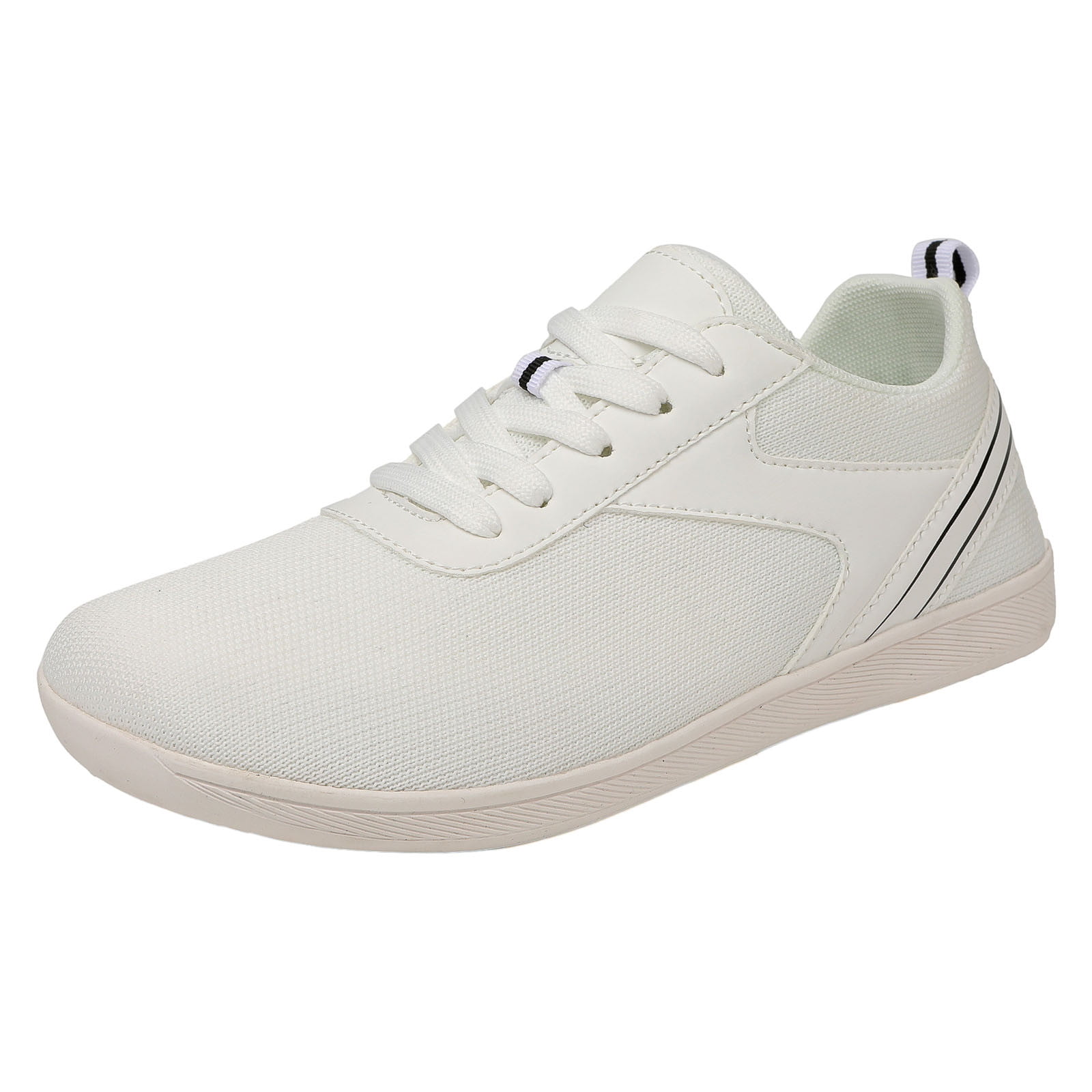 Durtebeua Men's Barefoot Shoes Wide Toe Box Minimalist Design Sole Heel ...