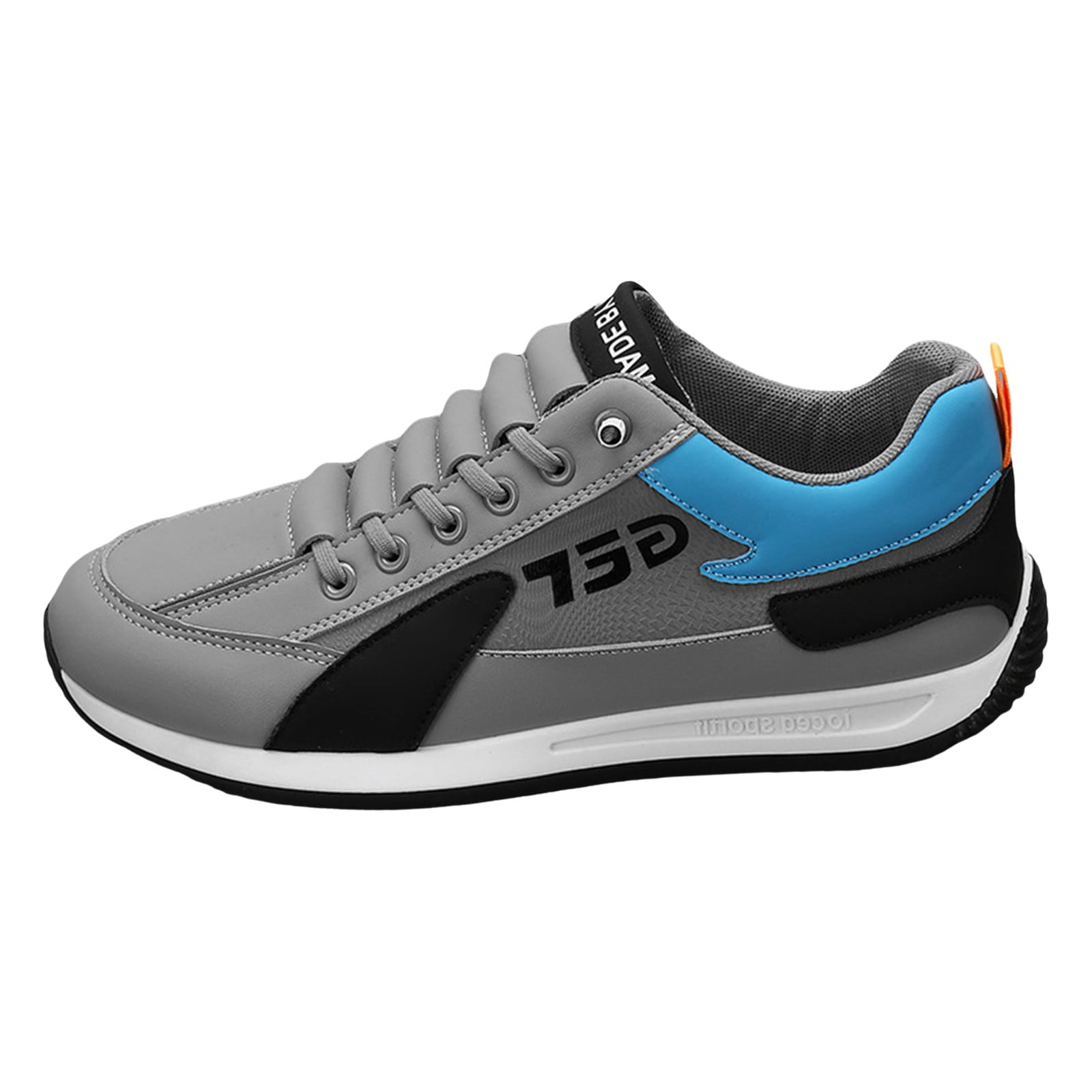 Durtebeua Men's Golf Shoes Fixed Nailless Sole Waterproof Lightweight ...