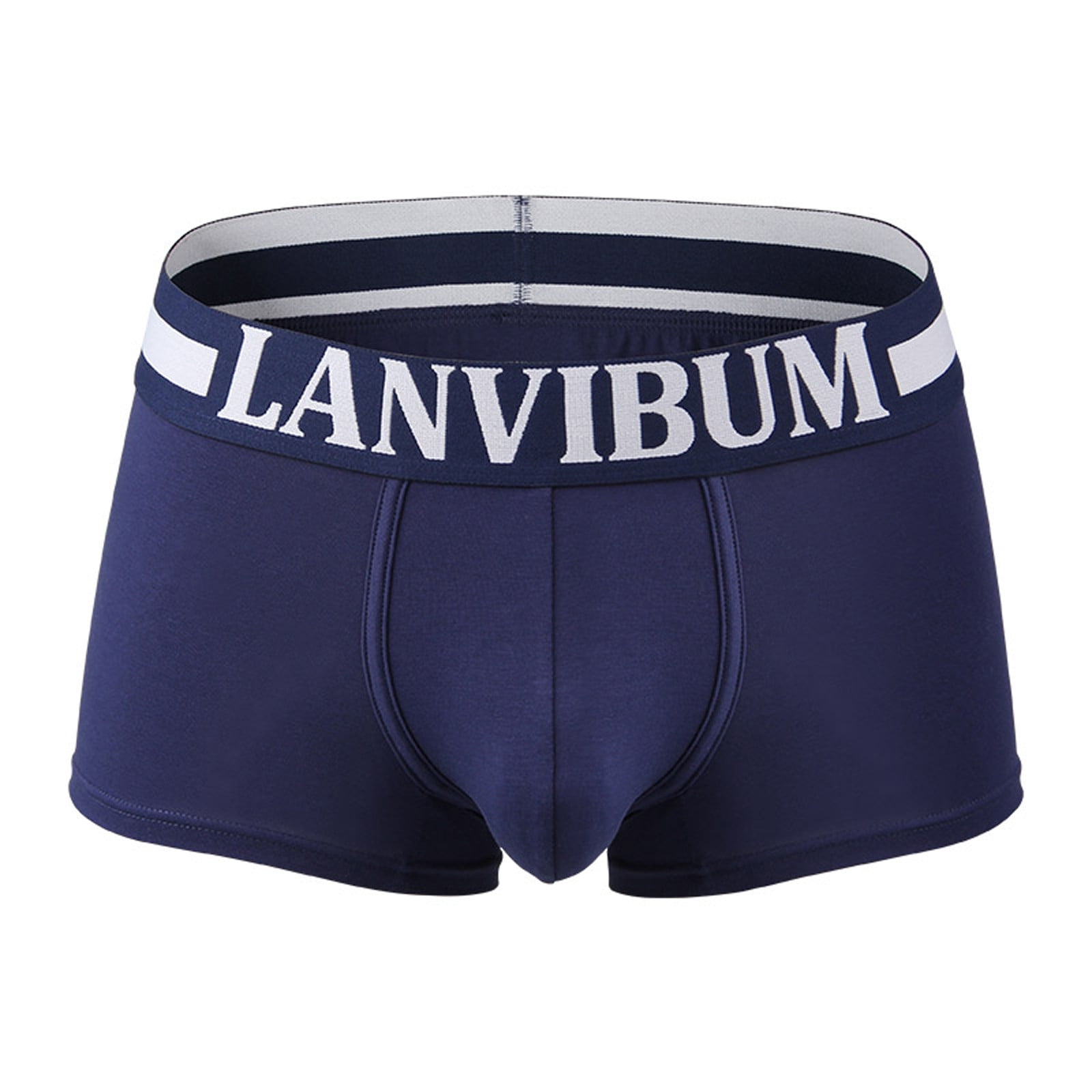 Durtebeua Mens Trunks Underwear With Fly Men's Total Support Pouch ...