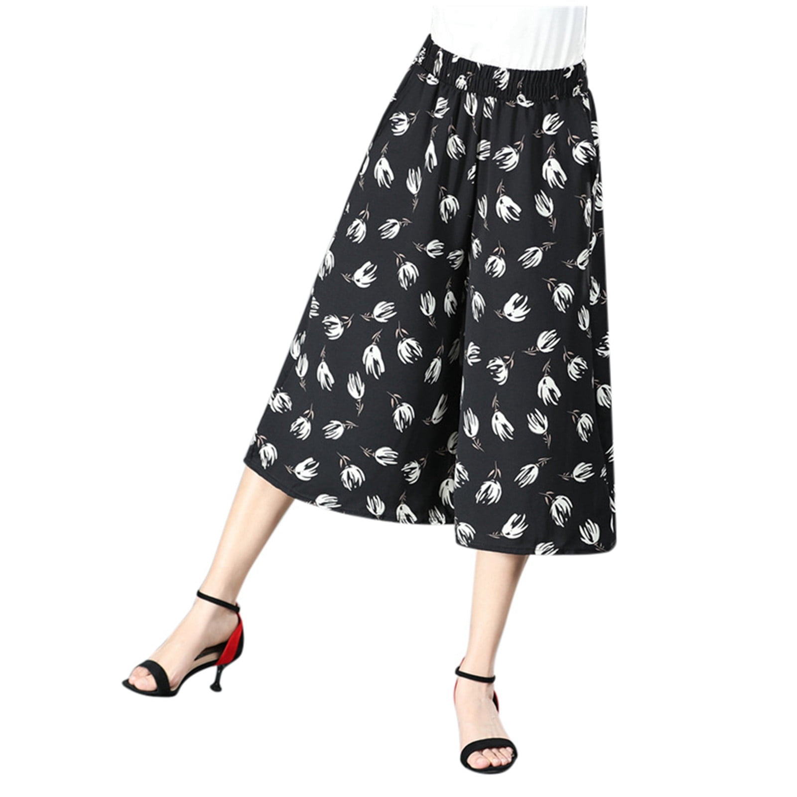 Durtebeua Tyracharm Culottes - Wide Leg Culottes for Women, Curvyflair ...