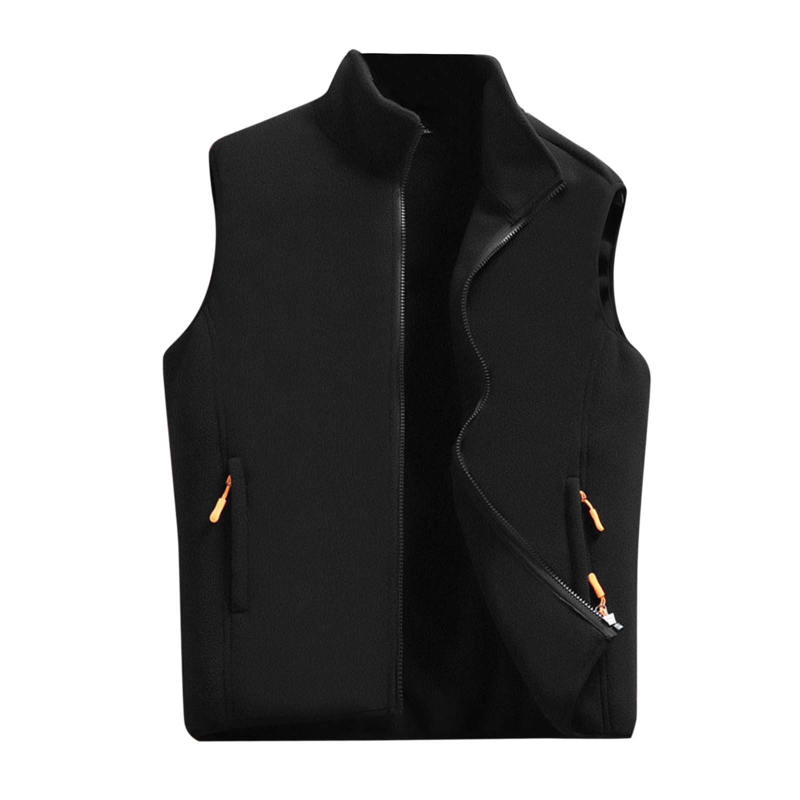 Durtebeua Water-Resistant Puffer Jacket Thicken Vest with Removable ...