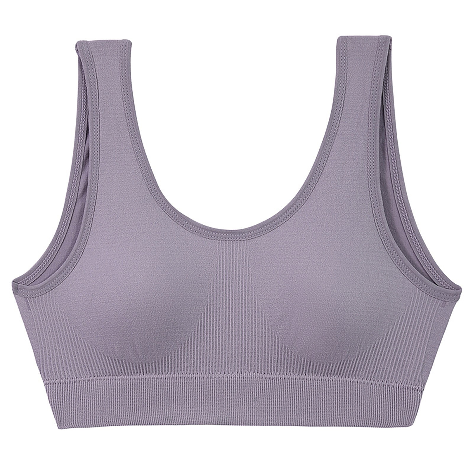 Durtebeua Womens Sports Bras Front Closure Padded Sports Bra High Neck ...