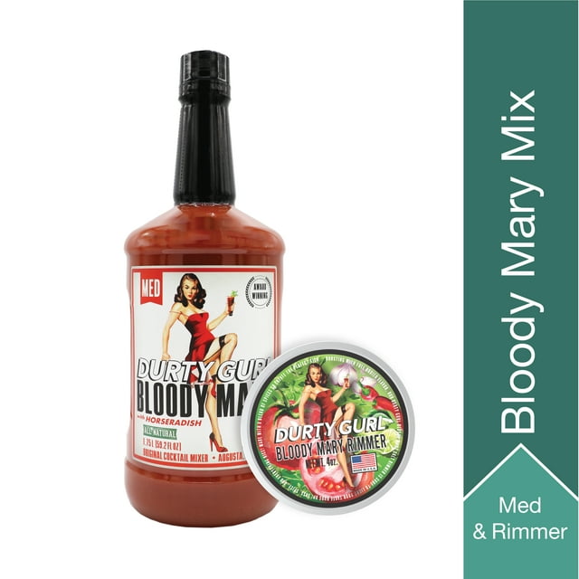 Durty Gurl Bloody Mary Bundle - 1.75L bottle + Salt Rimmer - Walmart.com