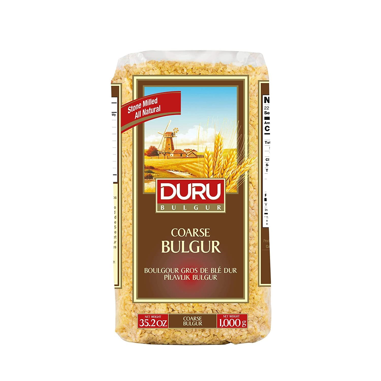 Duru Bulgur Bulgur (Pilavlik Bulgur), 1Kg - Walmart.com
