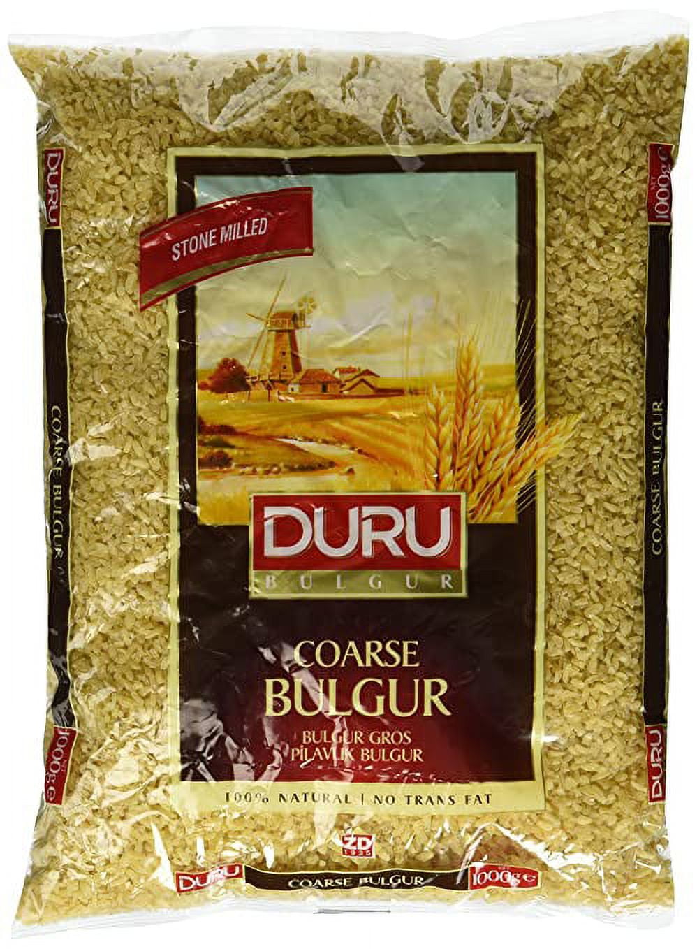 Duru Coarse Bulgur for Pilaf – 2.2lb (1000g) - Walmart.com