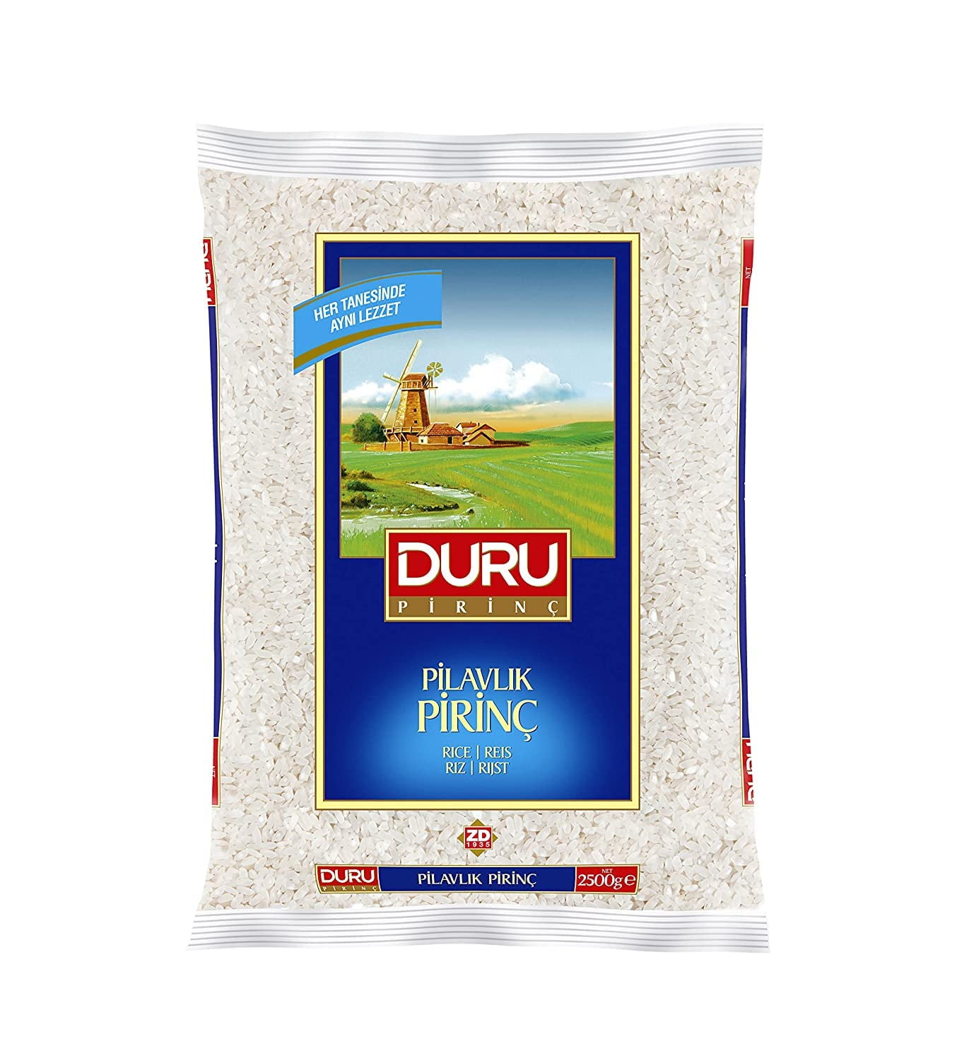 Duru Rice 88.2oz (2500 g), 100% KKS1 Natural and Certificated, Non-GMO ...
