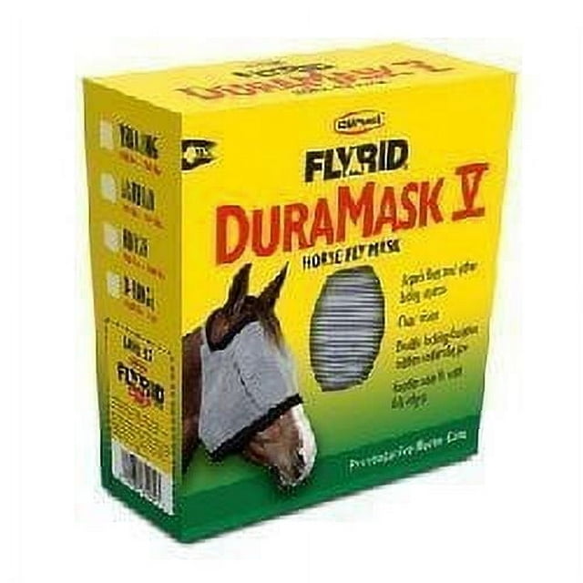Duramask Horse Fly Mask Protective Equine Care Open Ears - Walmart.com